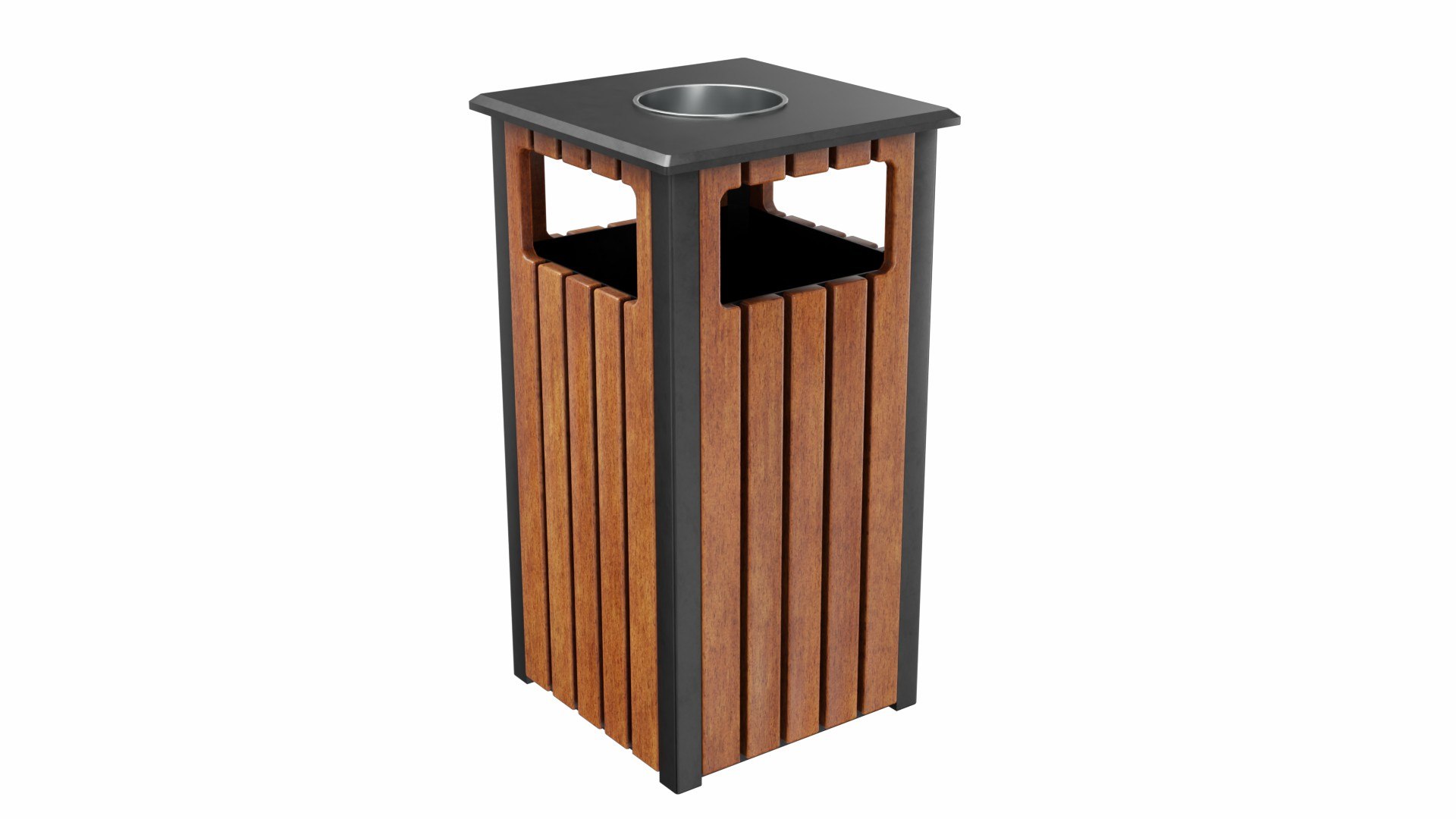 Trash can set 3D model - TurboSquid 1931366