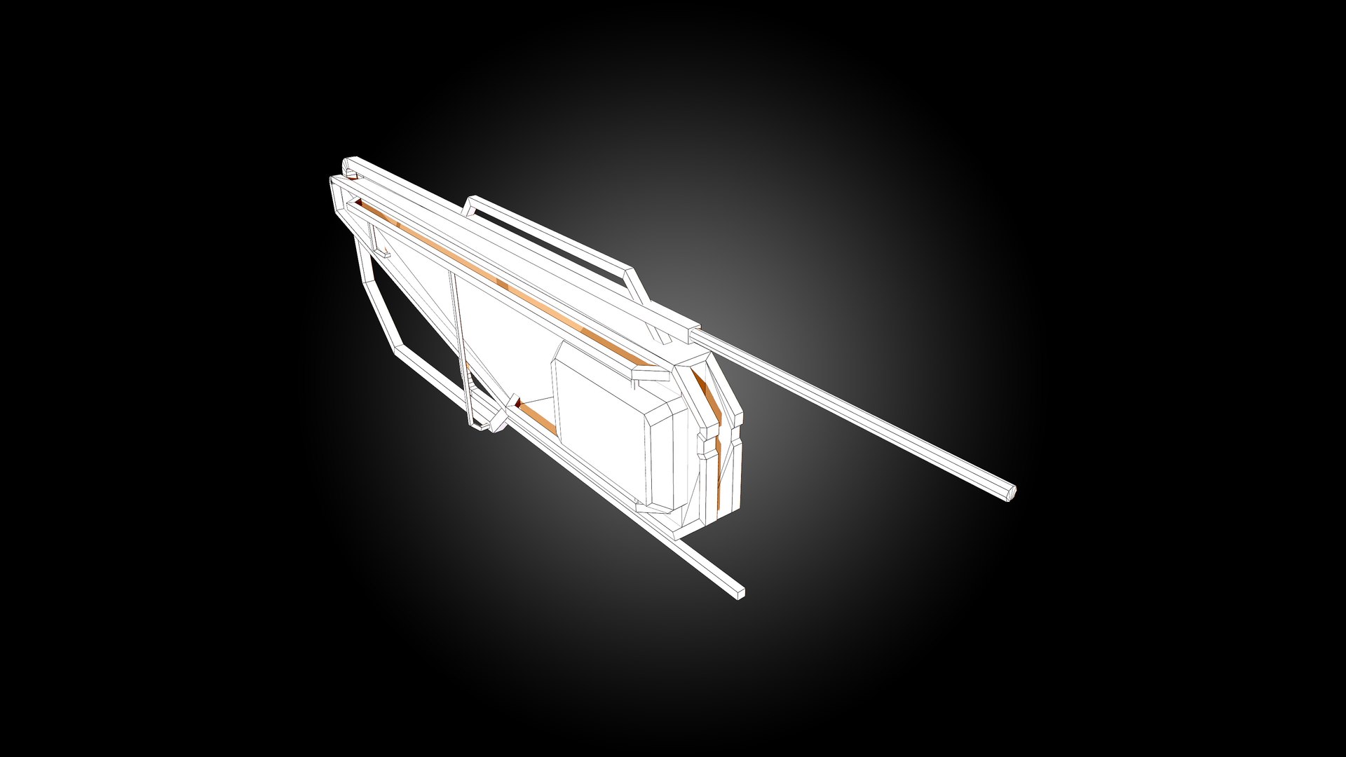 Defense Screen D 3D Model - TurboSquid 1716632