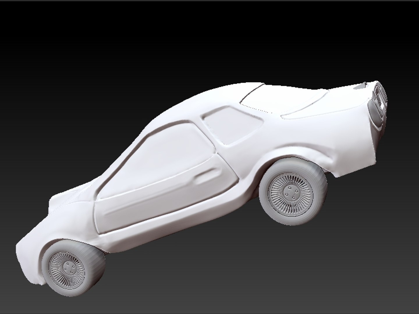 Free Obj Model Concept Car