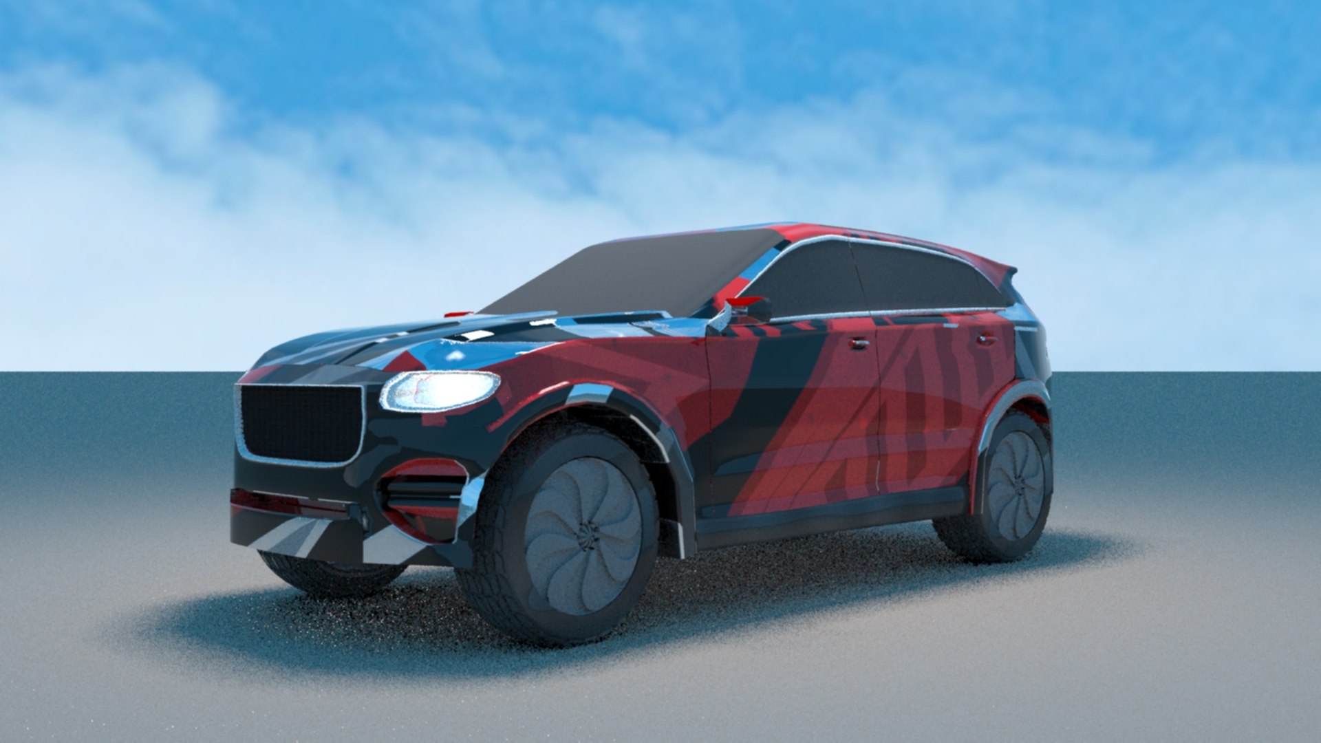 3D modify car model - TurboSquid 1390511