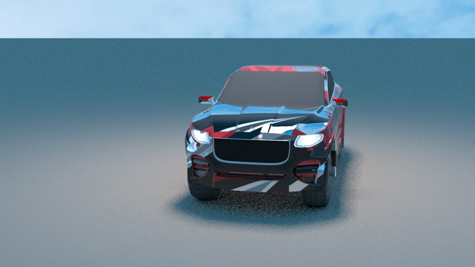 3D modify car model - TurboSquid 1390511