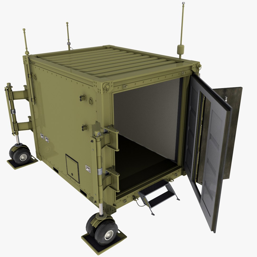 Uav Drone 10 Feet Container Obj