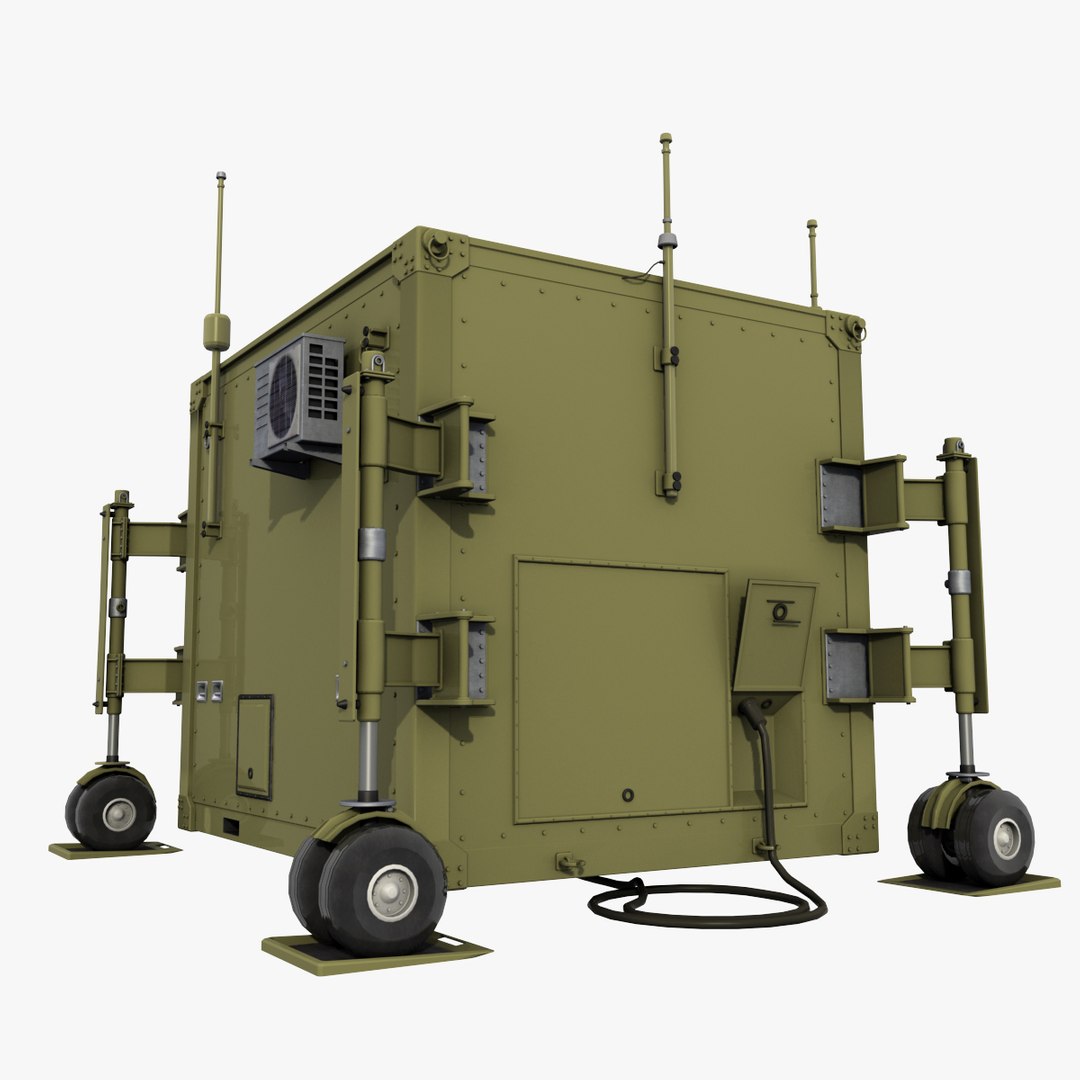 Uav Drone 10 Feet Container Obj