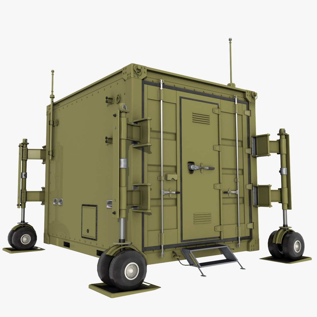 Uav Drone 10 Feet Container Obj