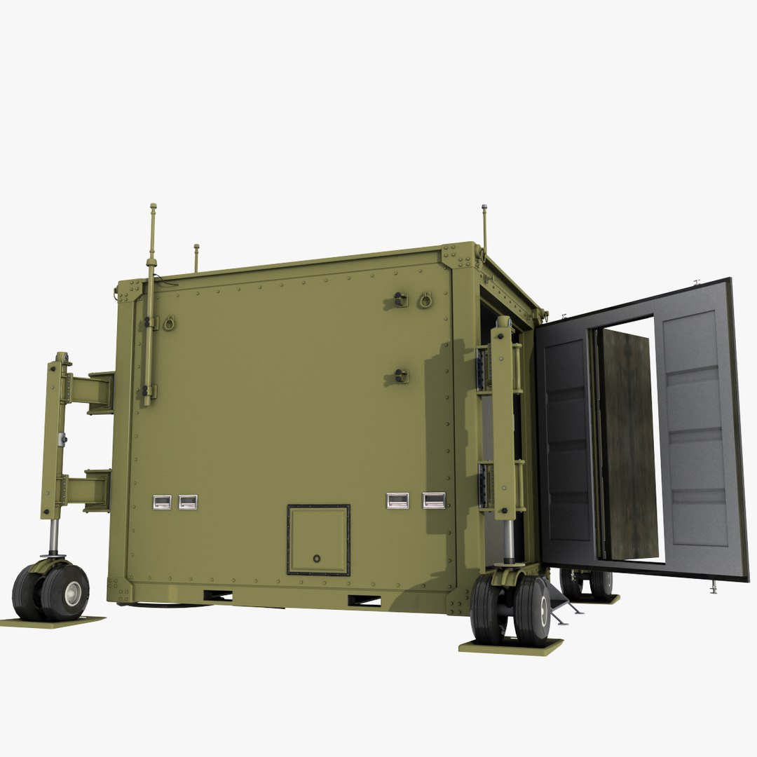 Uav Drone 10 Feet Container Obj