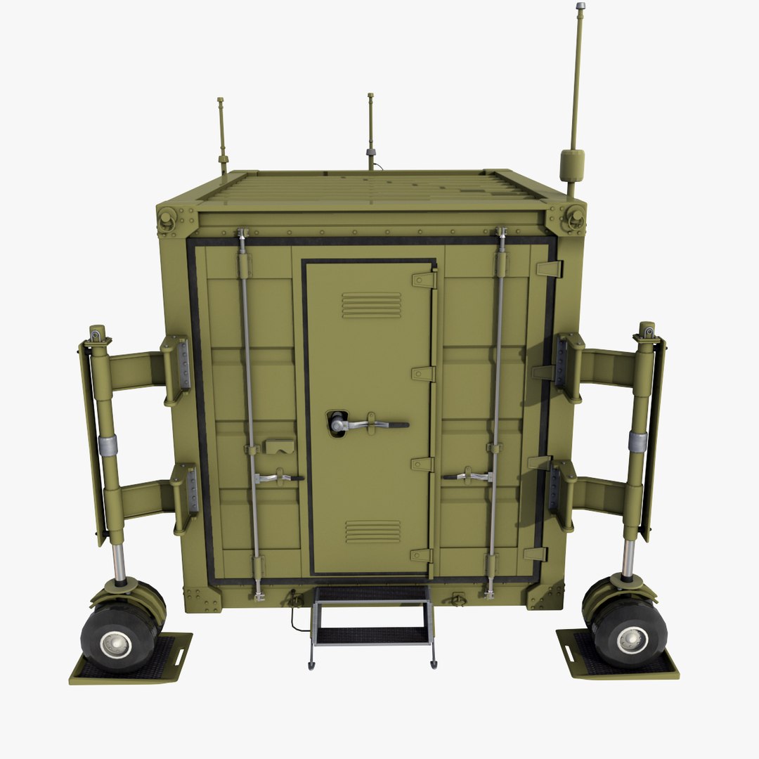Uav Drone 10 Feet Container Obj