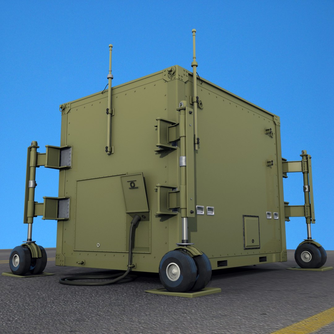 Uav Drone 10 Feet Container Obj
