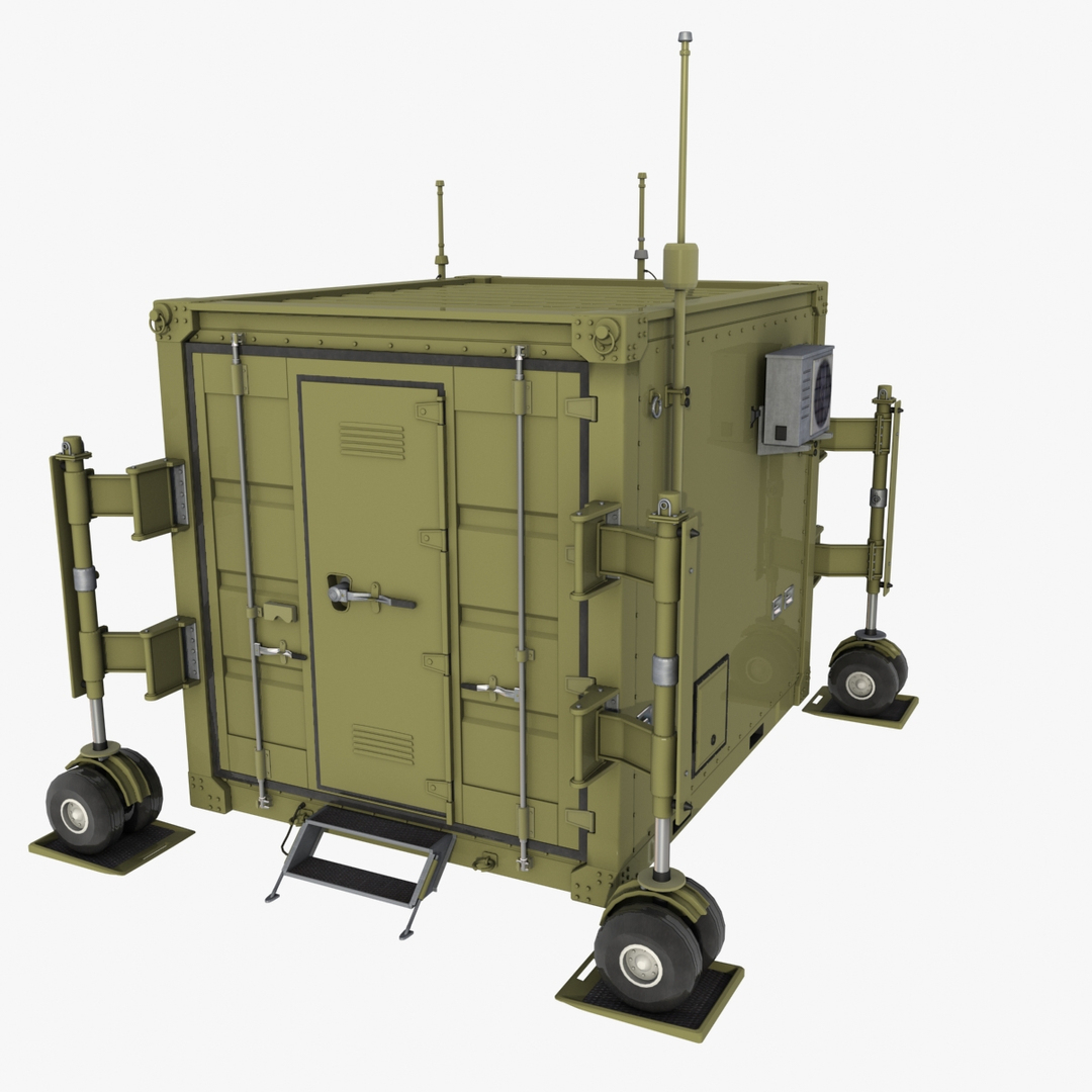 Uav Drone 10 Feet Container Obj