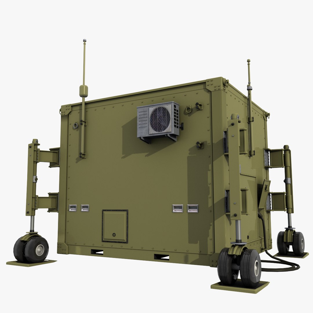 Uav Drone 10 Feet Container Obj