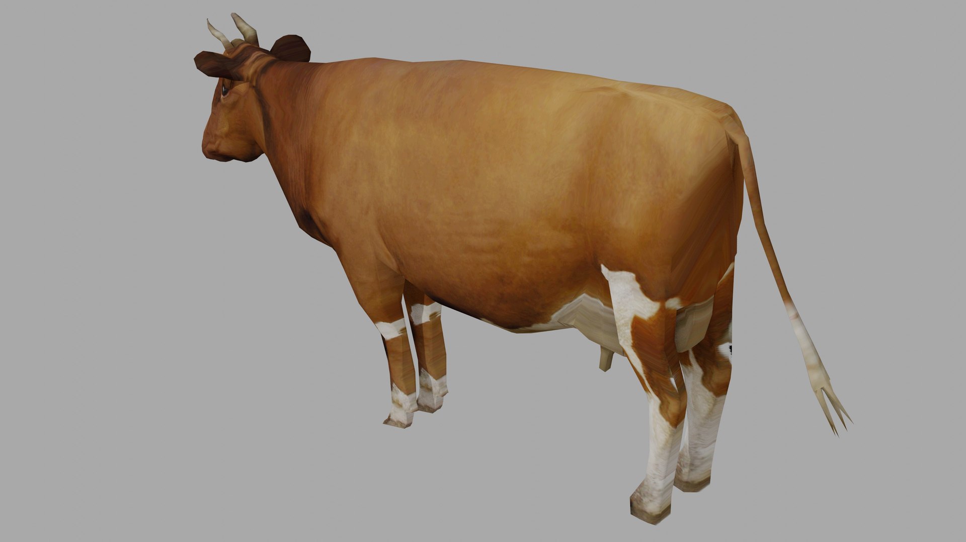 3D Cow OBJ - TurboSquid 2098477