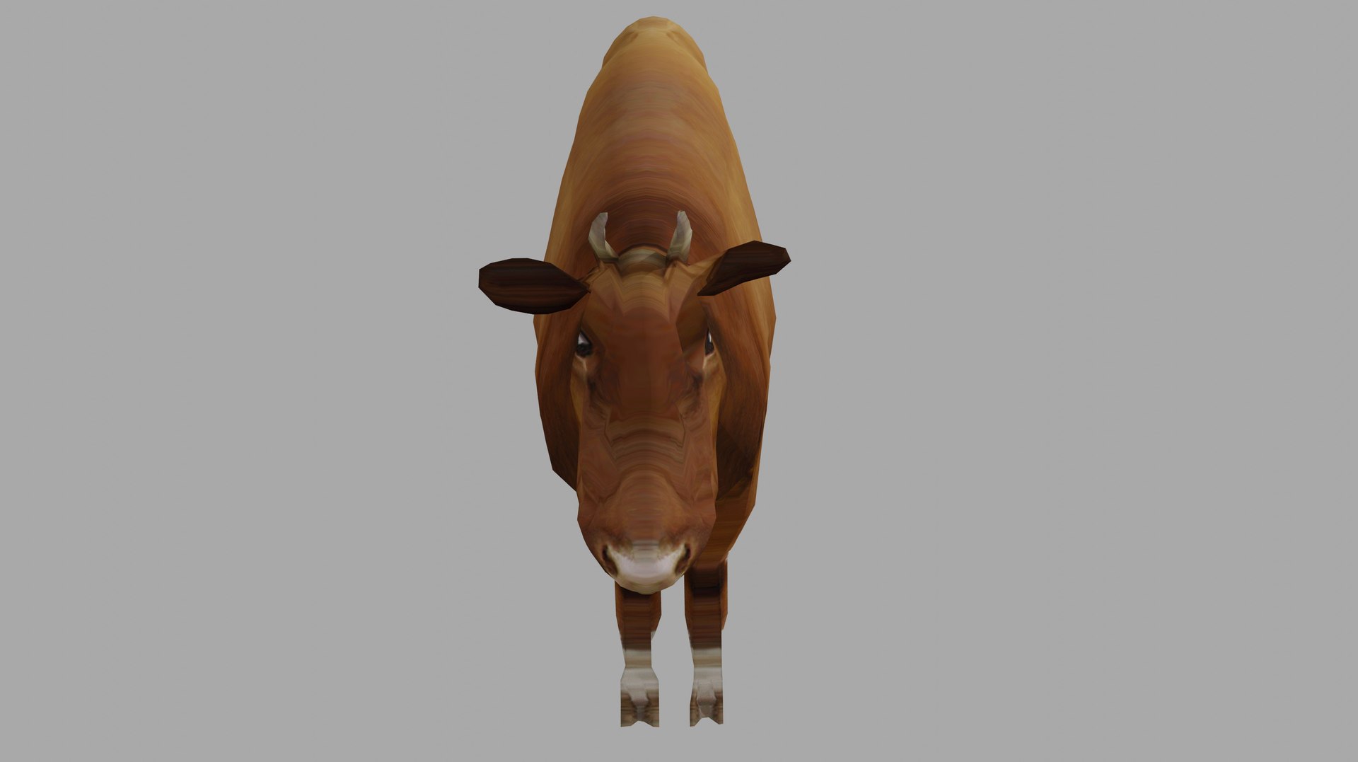 3D Cow OBJ - TurboSquid 2098477