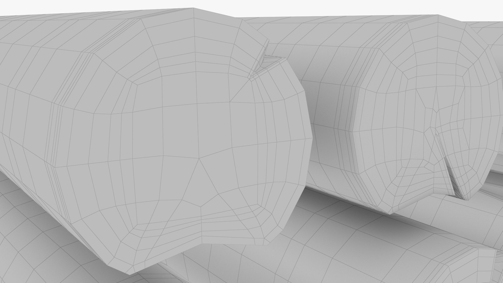 Cartoon Logs Set V1 3D Model - TurboSquid 2206481