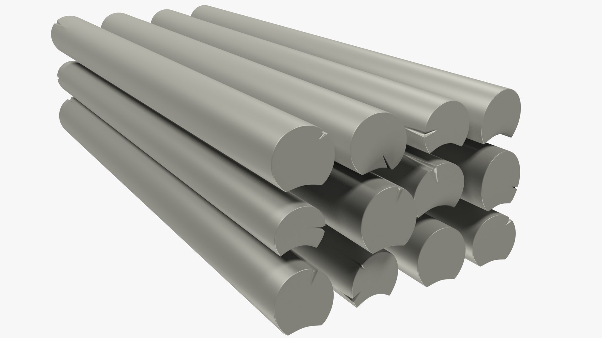 Cartoon Logs Set V1 3D Model - TurboSquid 2206481