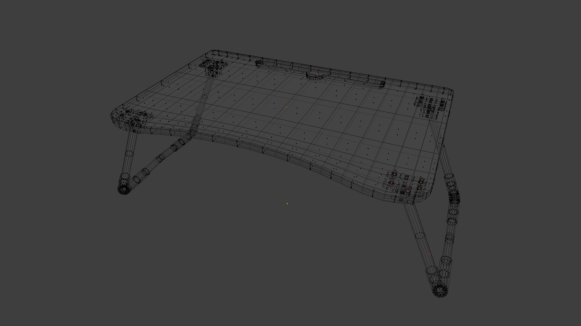 3D Foldable Table Model - TurboSquid 1811410
