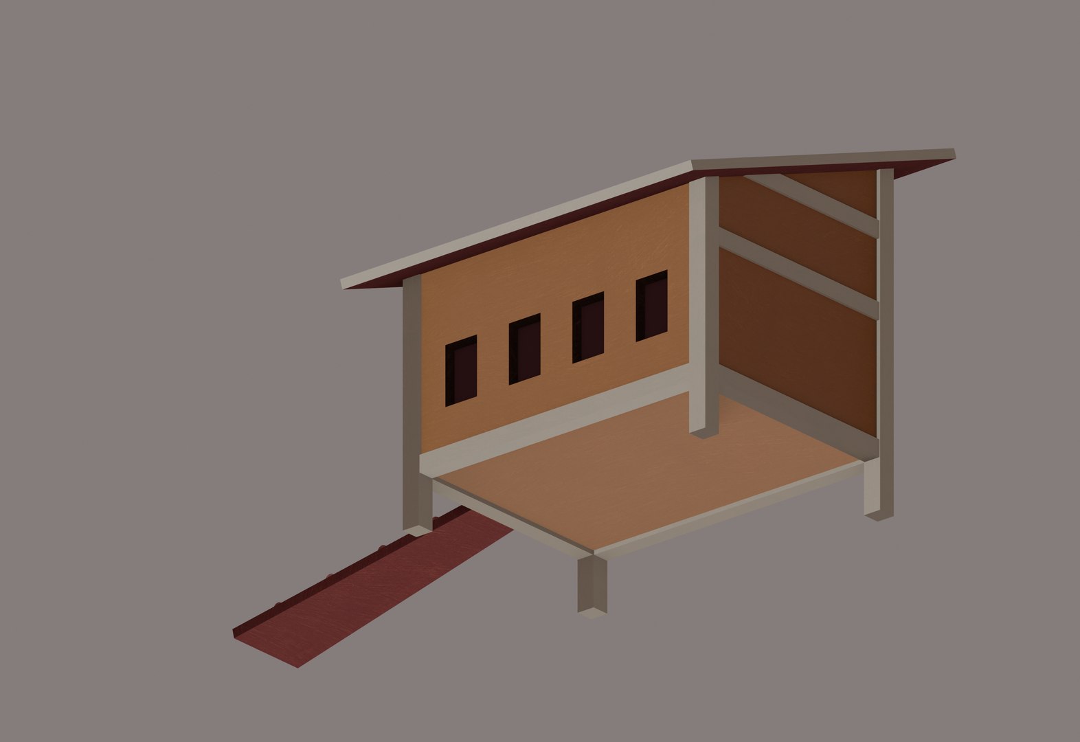 Chicken Hut 3D Model - TurboSquid 1757185