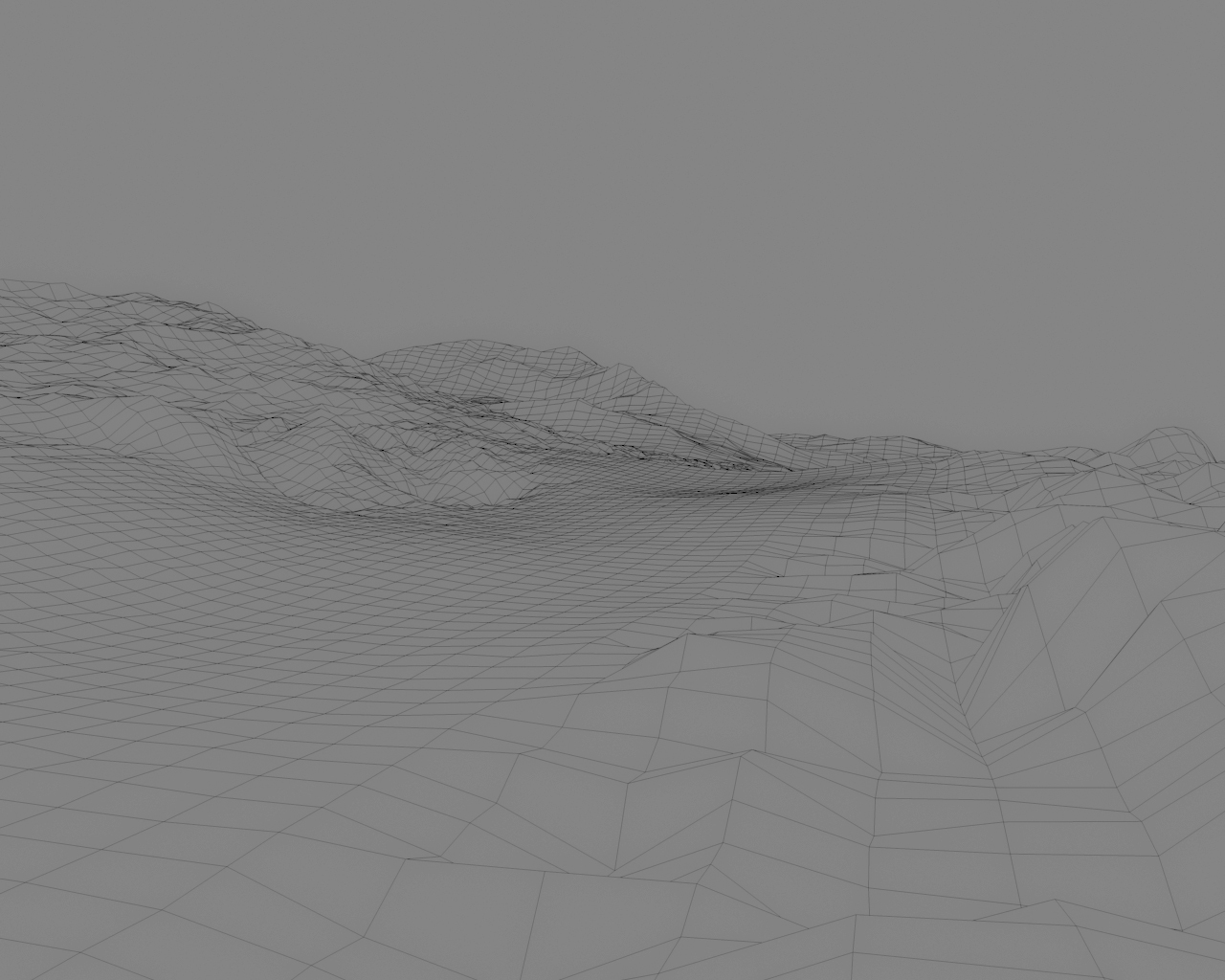 3d model realistic desert