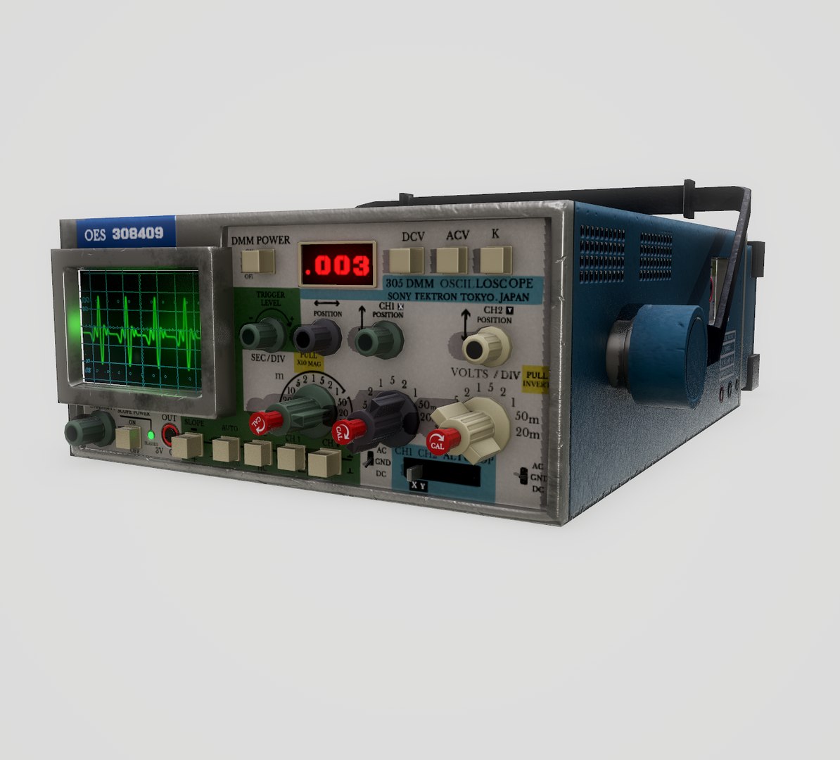 3D Tektronix 305 Dmm - TurboSquid 1451863