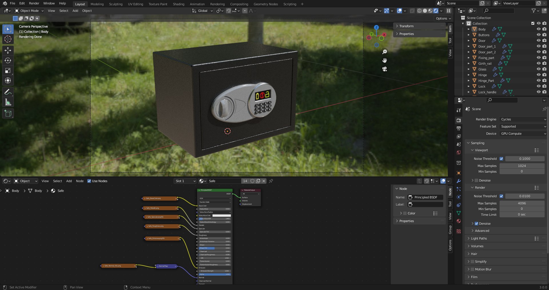 Safe model - TurboSquid 1930266