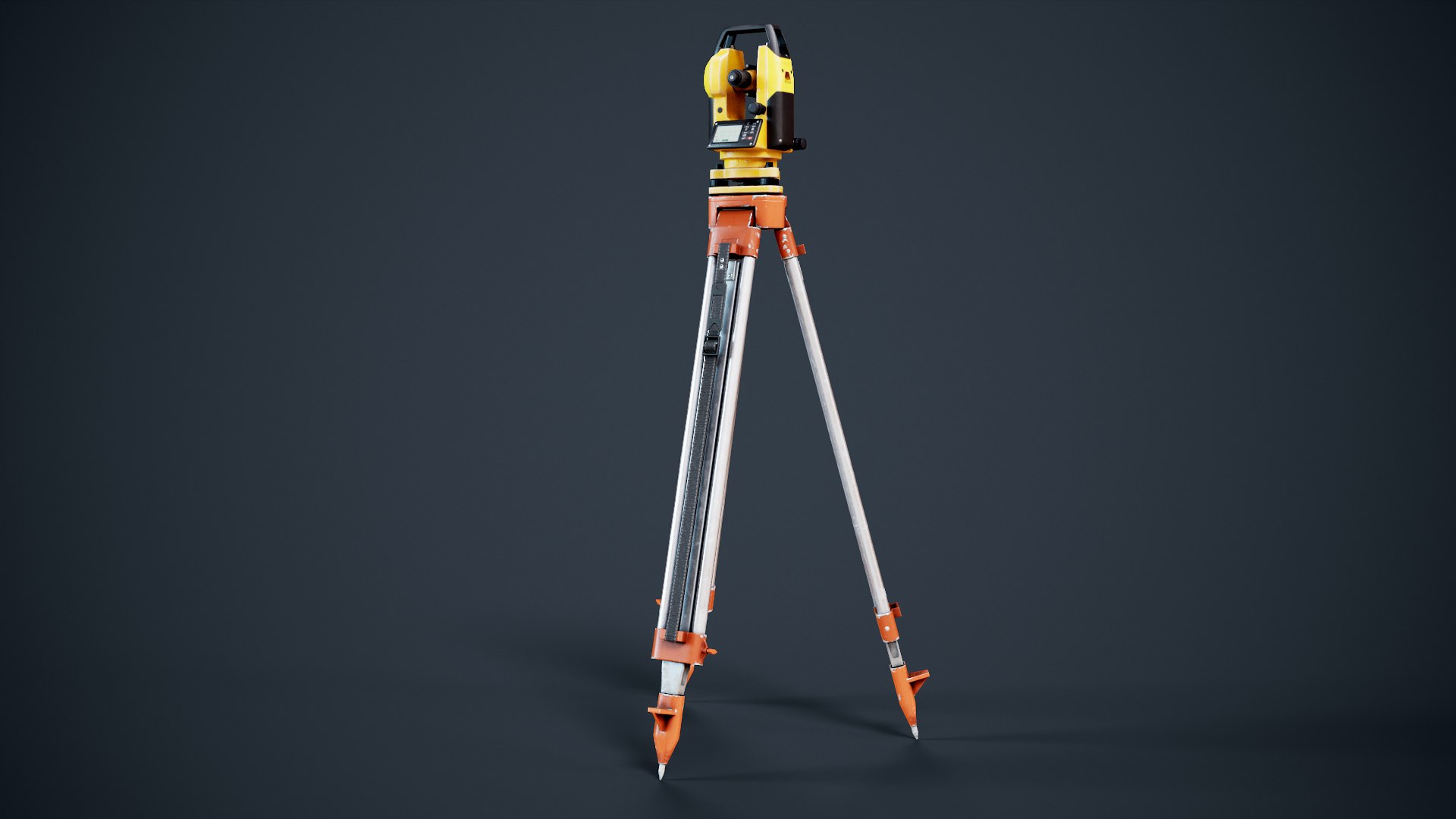 3D model theodolite gameready lods - TurboSquid 1662846