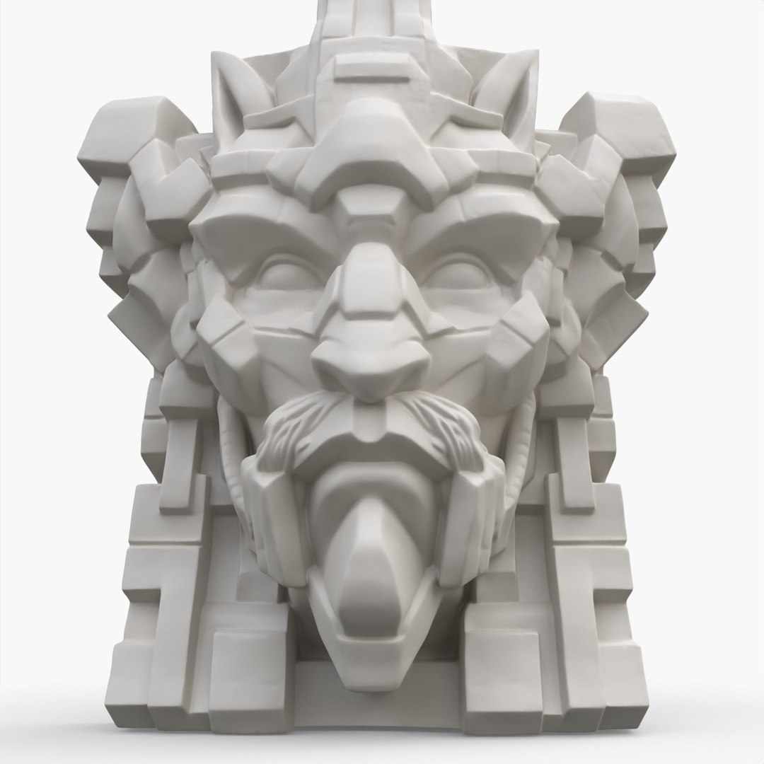 Stone Sentinel Bust 9 3D Model - TurboSquid 2187754