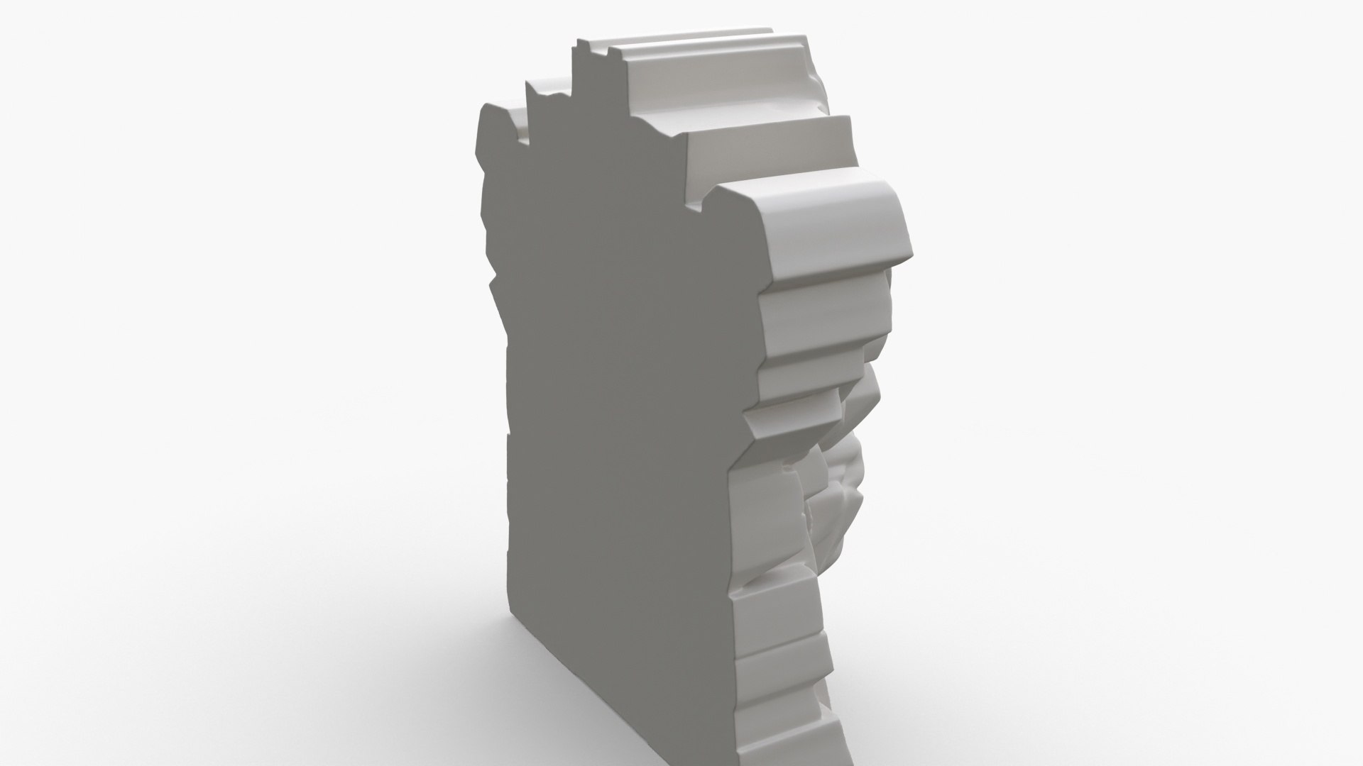 Stone Sentinel Bust 9 3D Model - TurboSquid 2187754