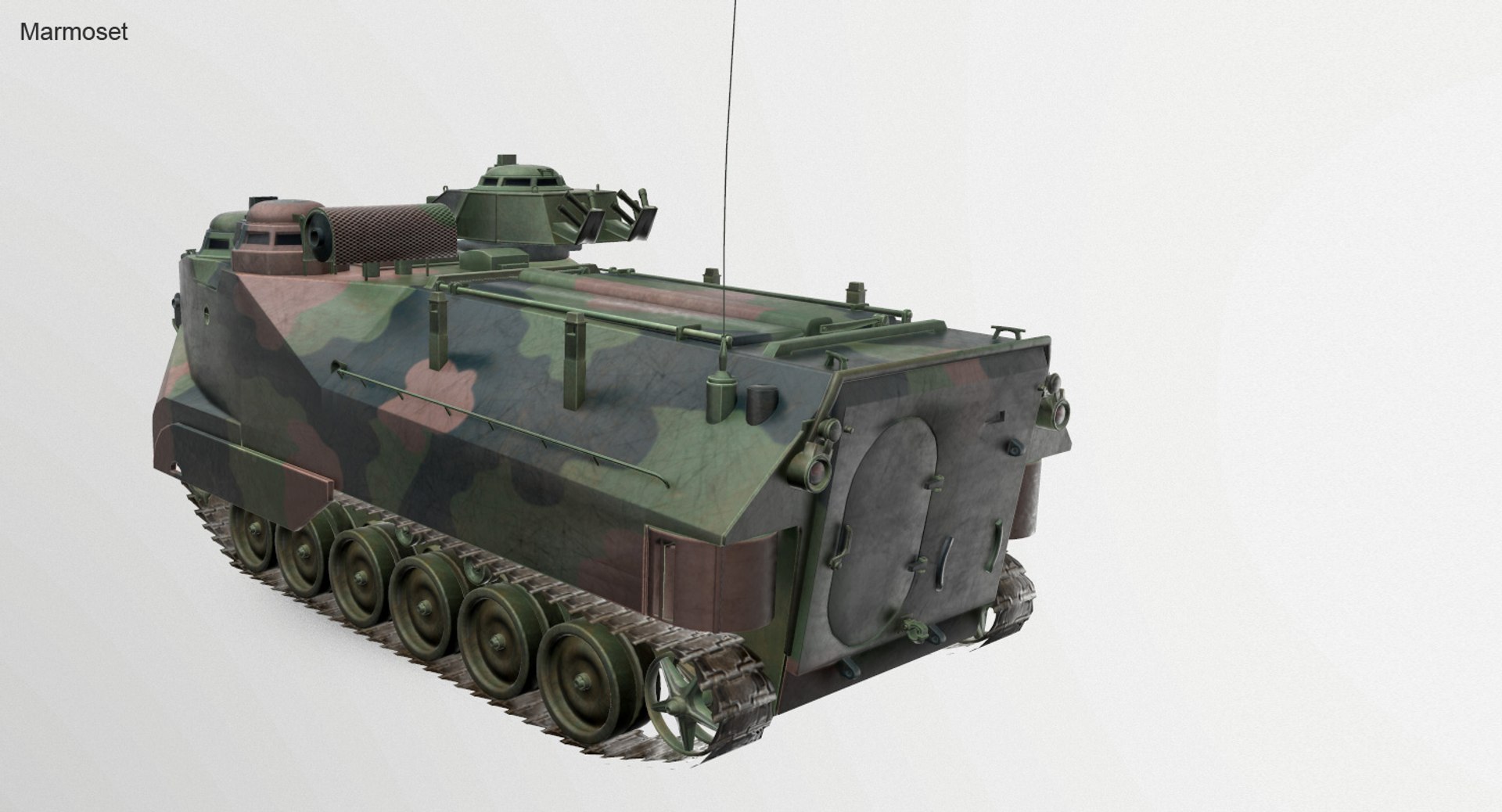 3D camo aav-7 model - TurboSquid 1149169