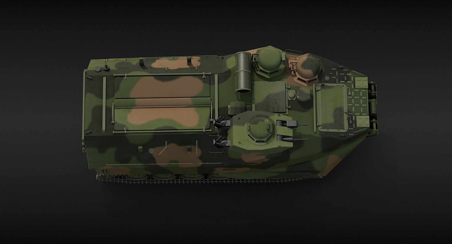3D camo aav-7 model - TurboSquid 1149169