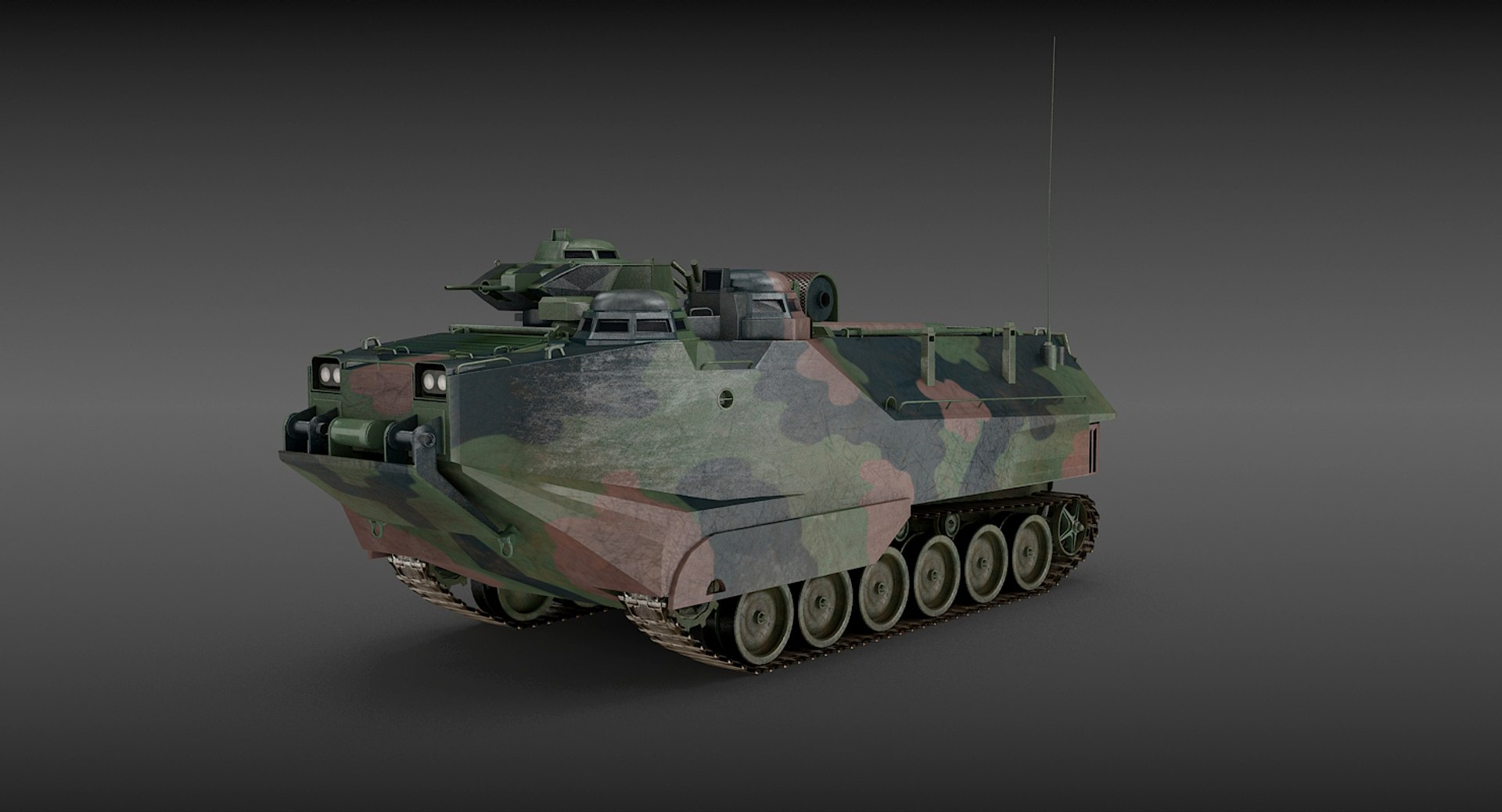 3D camo aav-7 model - TurboSquid 1149169