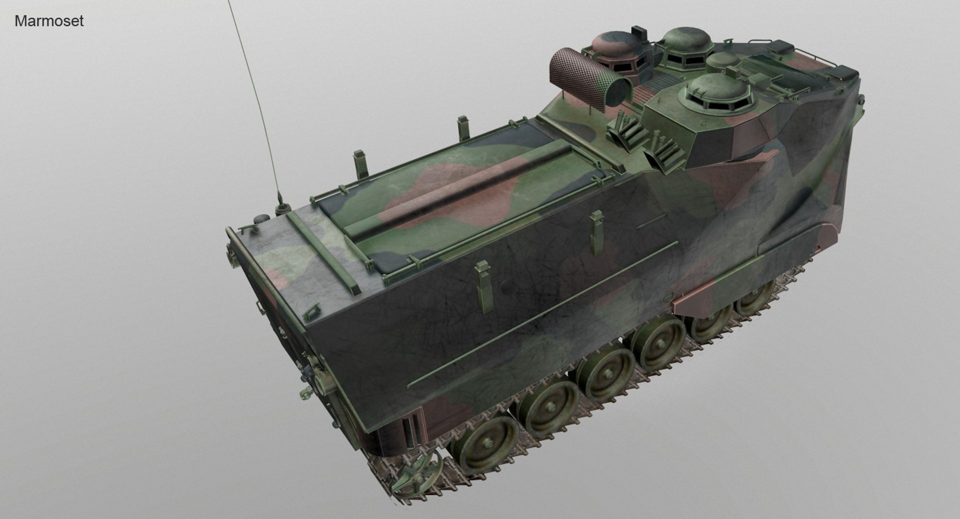 3D camo aav-7 model - TurboSquid 1149169