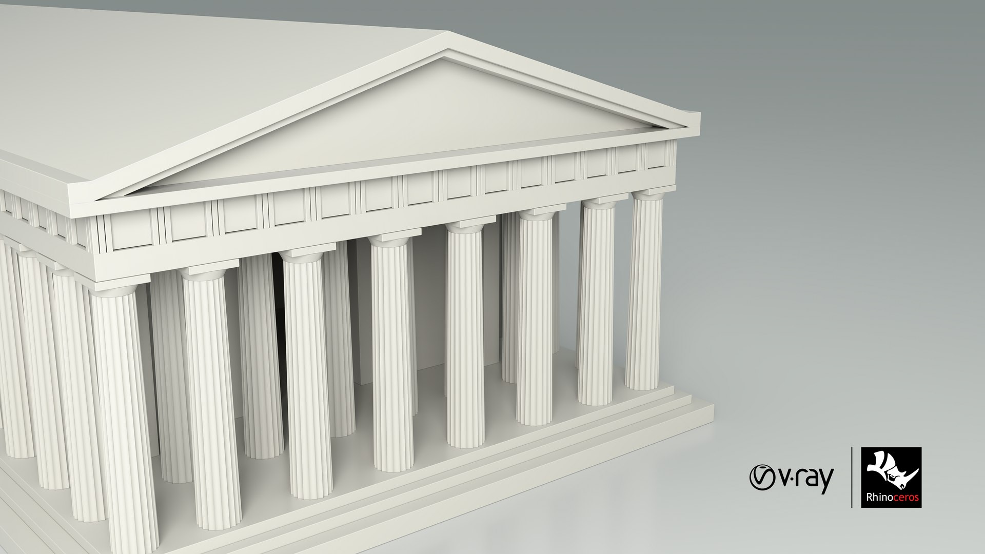 Parthenon Temple Model - TurboSquid 2046704