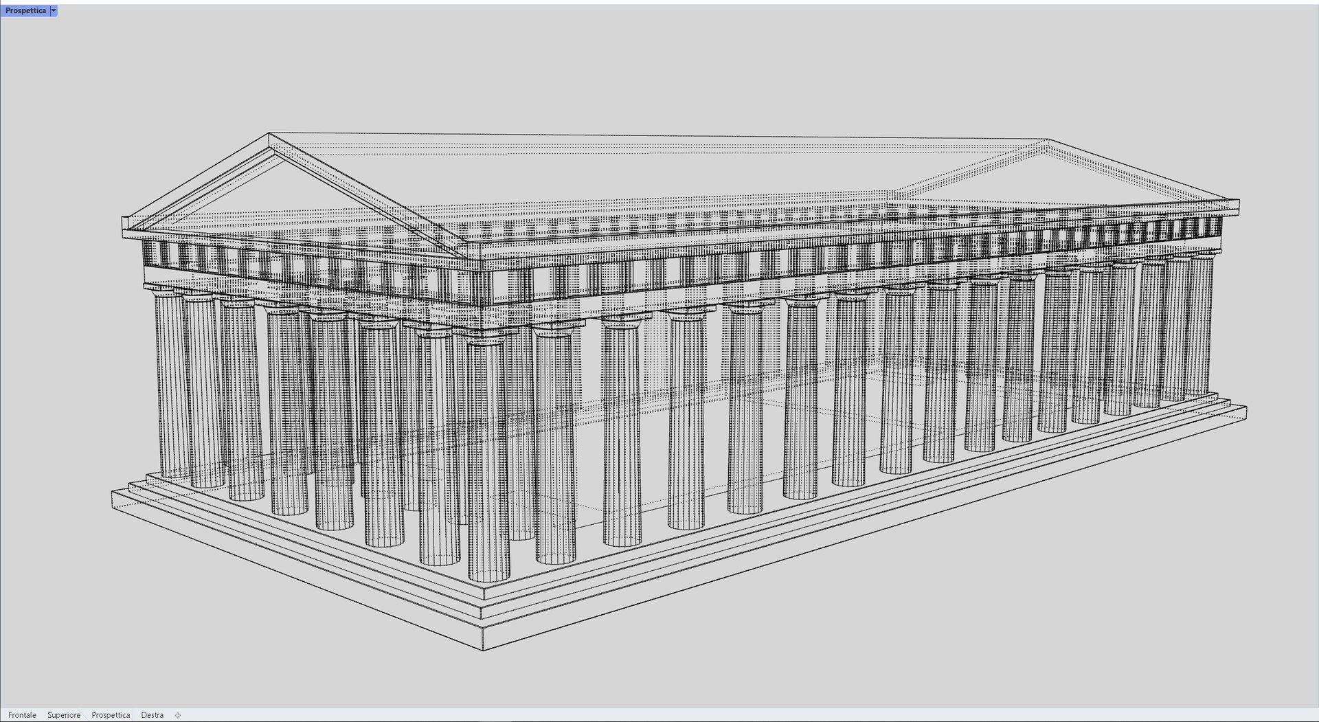 Parthenon Temple Model - TurboSquid 2046704