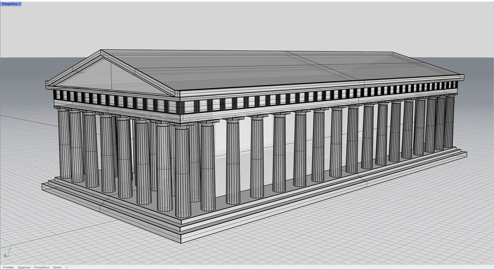 Parthenon Temple Model - TurboSquid 2046704