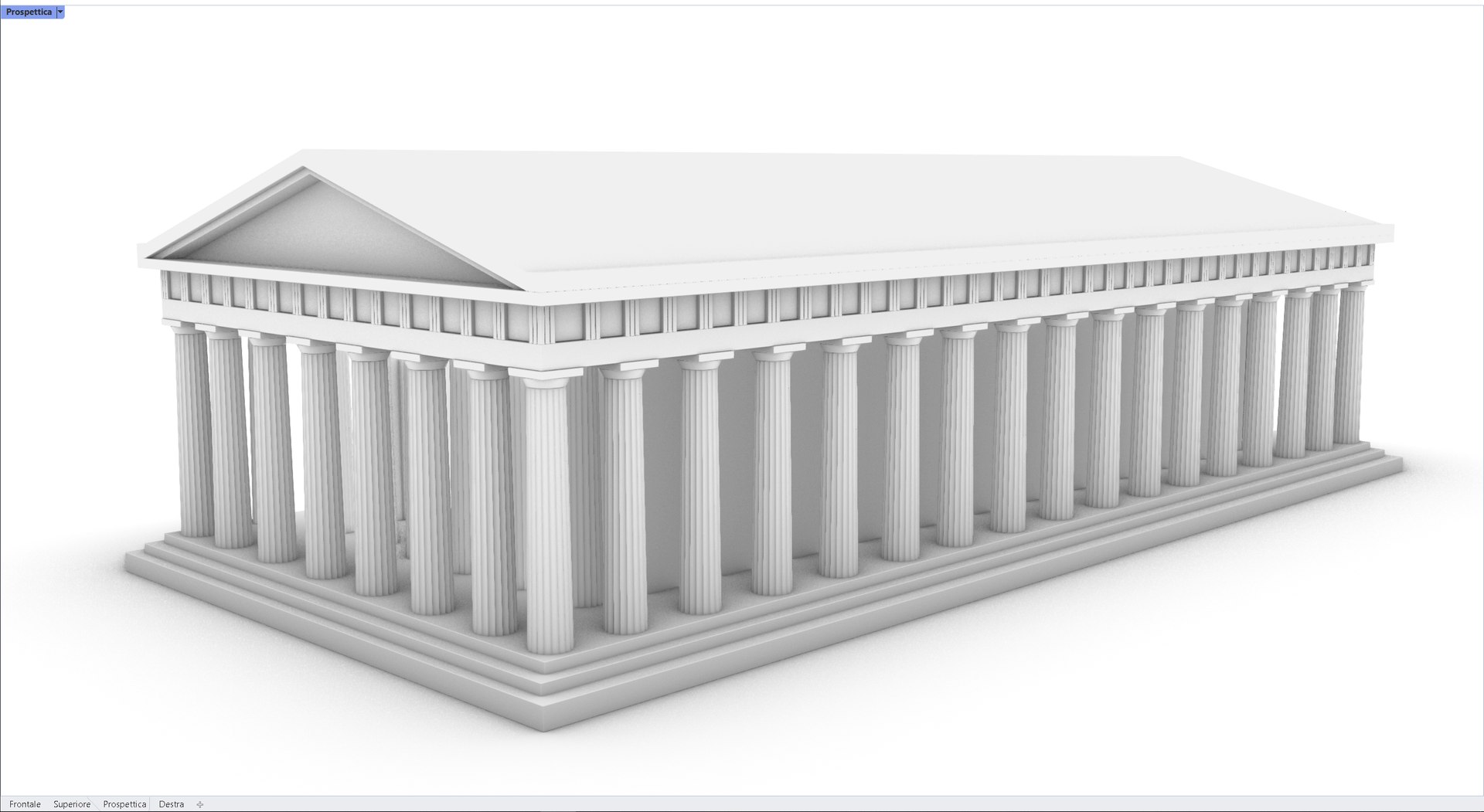 Parthenon Temple Model - TurboSquid 2046704