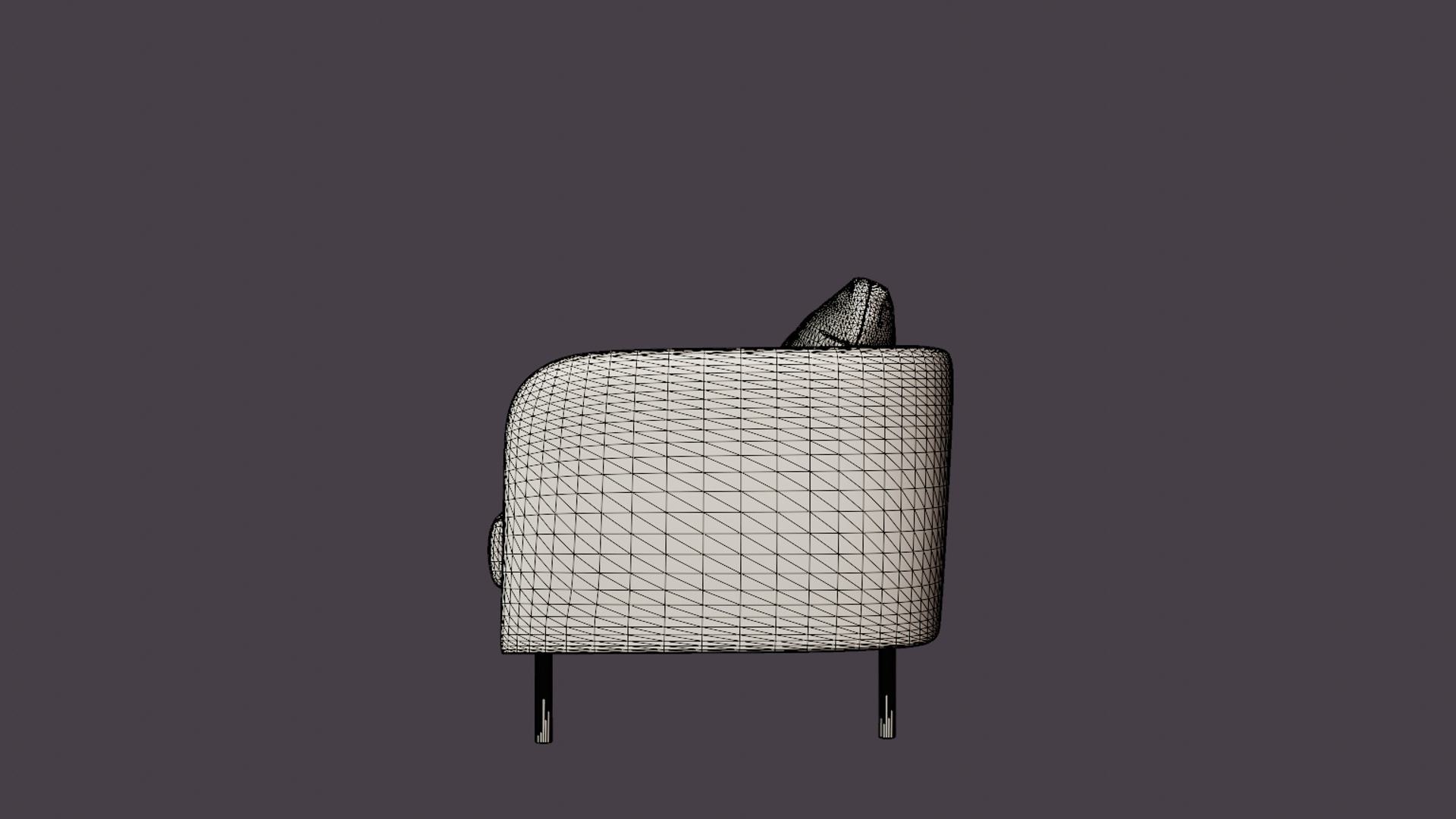 3D Rhode Island 3-seater Sofa Model - TurboSquid 2213265