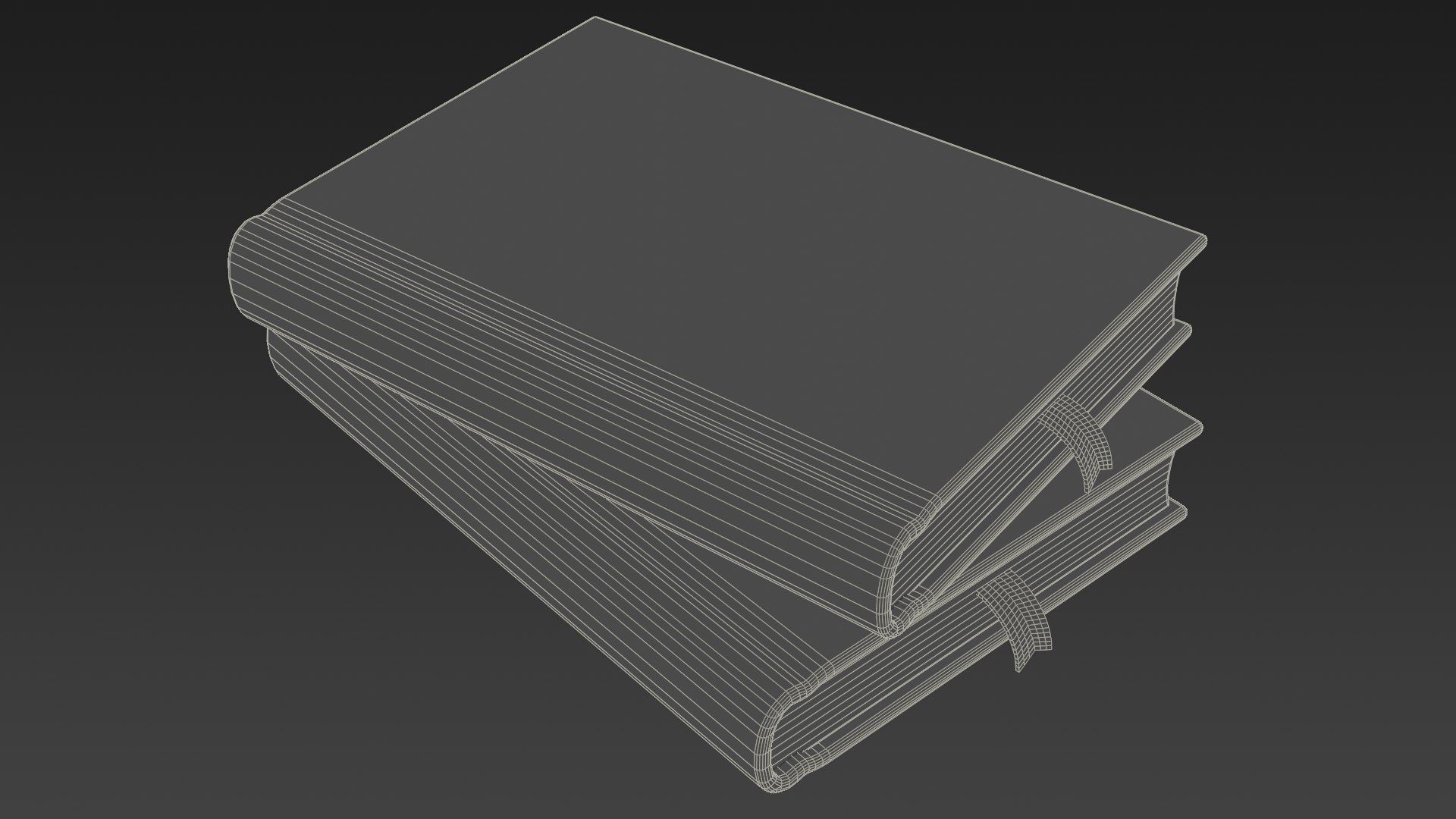 Low-poly Style Cartoon Books 3D Model - TurboSquid 2376888