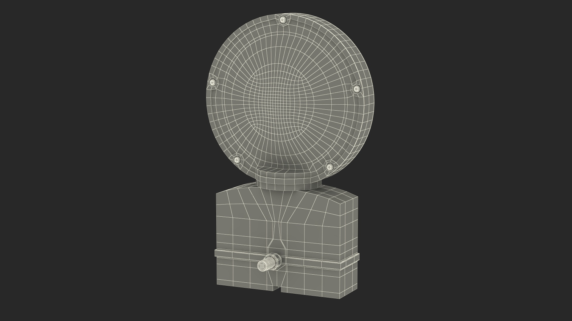 Warning Light Beacon 3D - TurboSquid 2233484