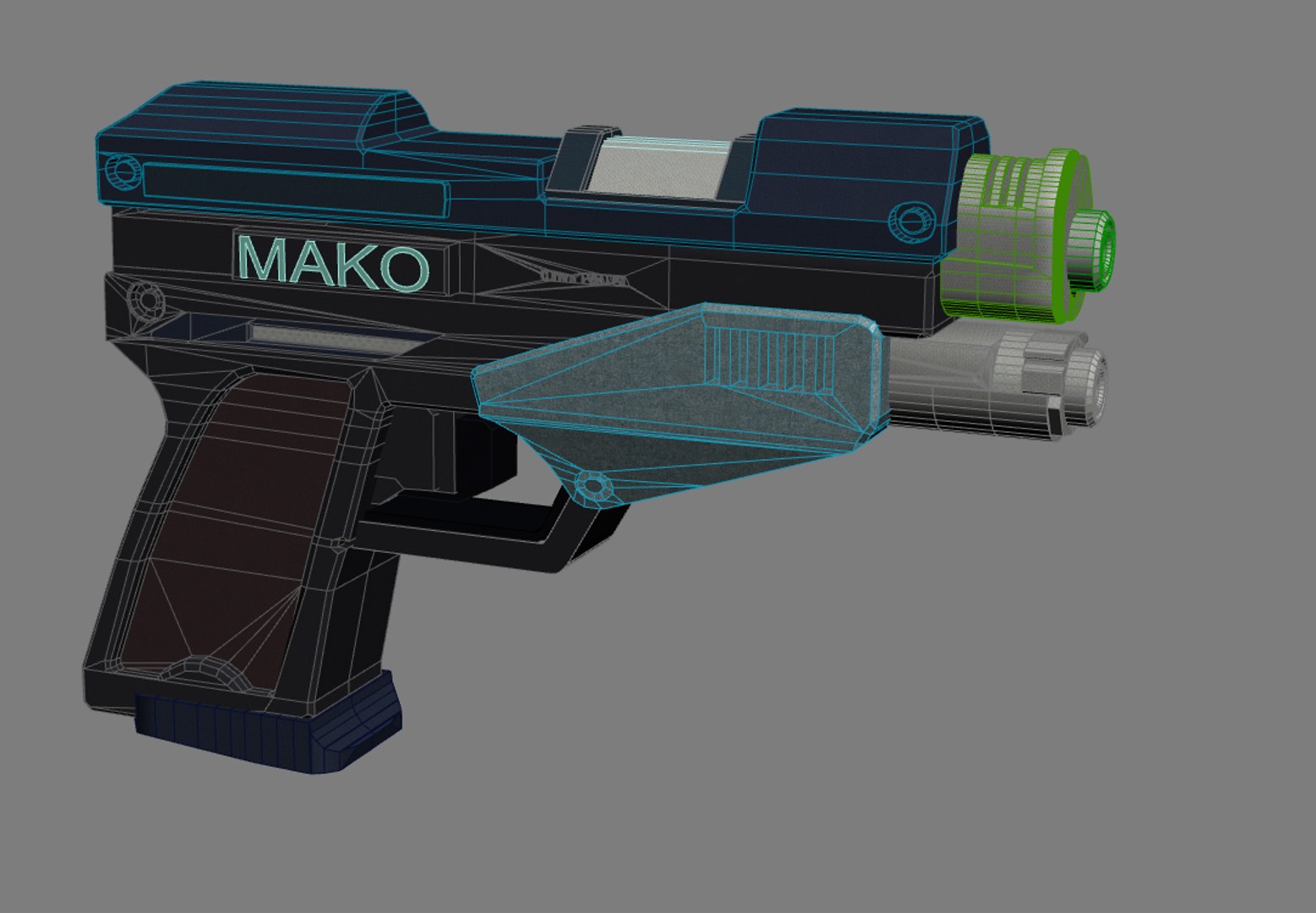 Mako 10mm Pistol Deus Max