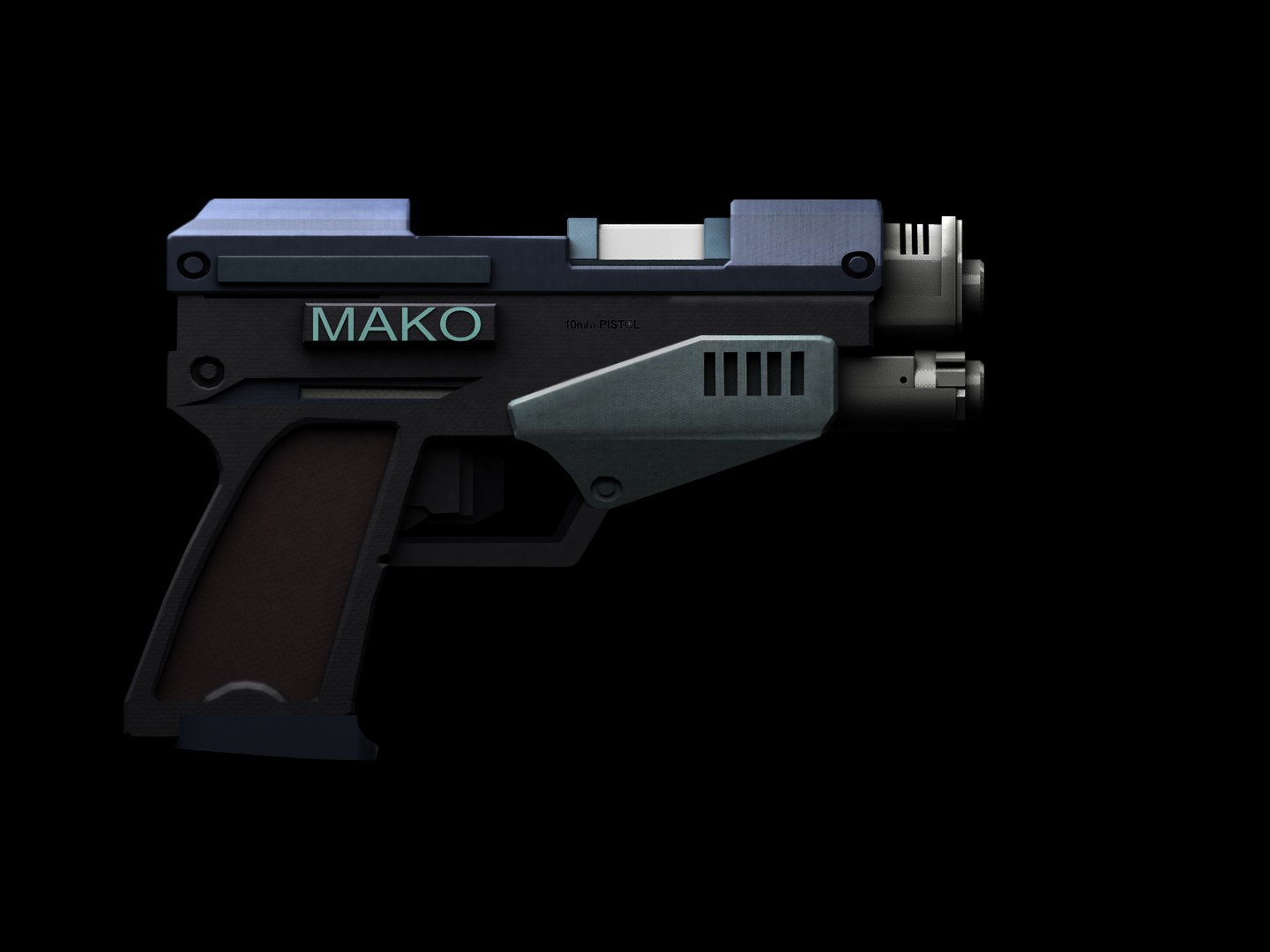 Mako 10mm Pistol Deus Max