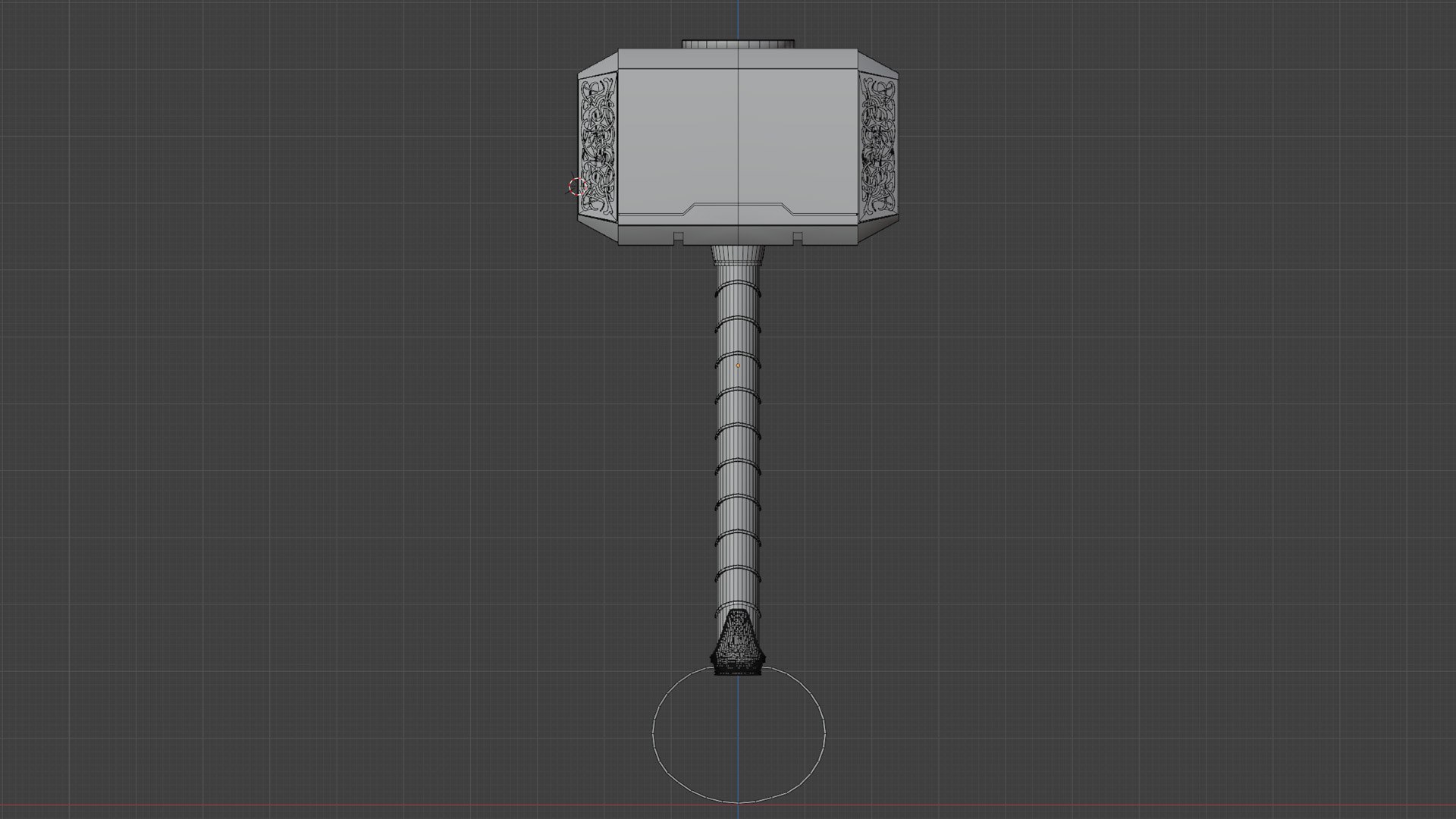 Thor Hammer 3D Asset Realistic Mjolnir PBR Model With 4K Texture 3D ...