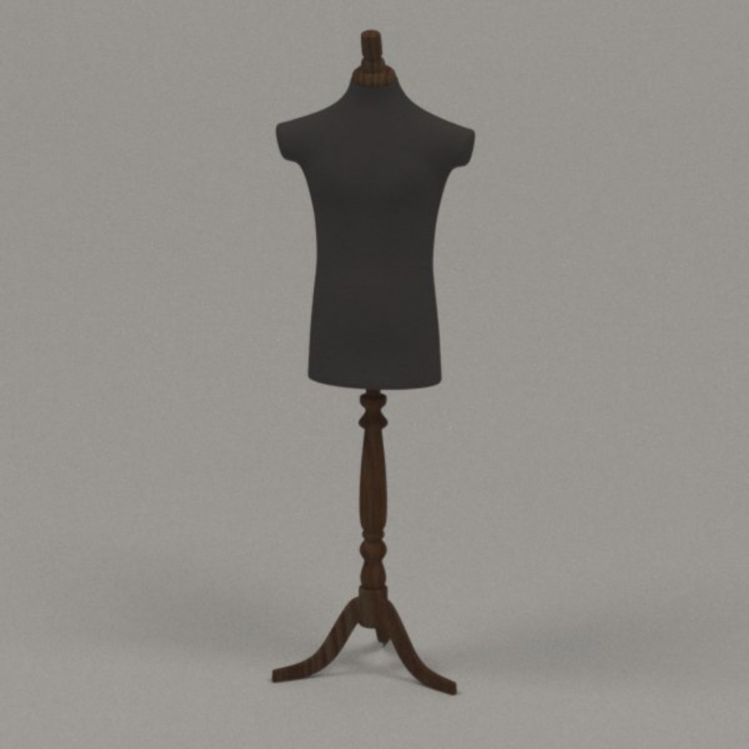 3d Model Shop Dummy