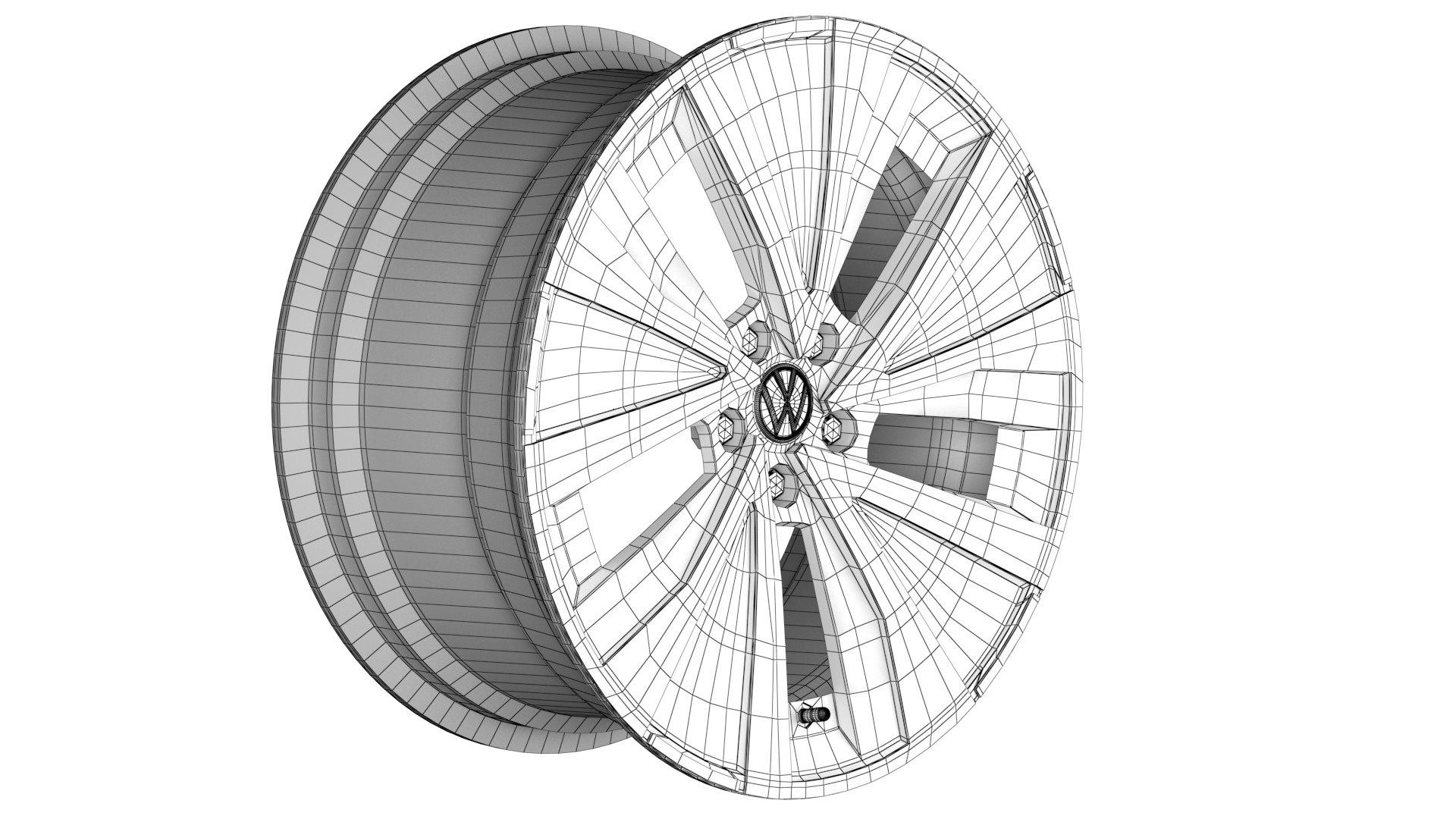 Volkswagen Taos Rim 3D Model - TurboSquid 1982921