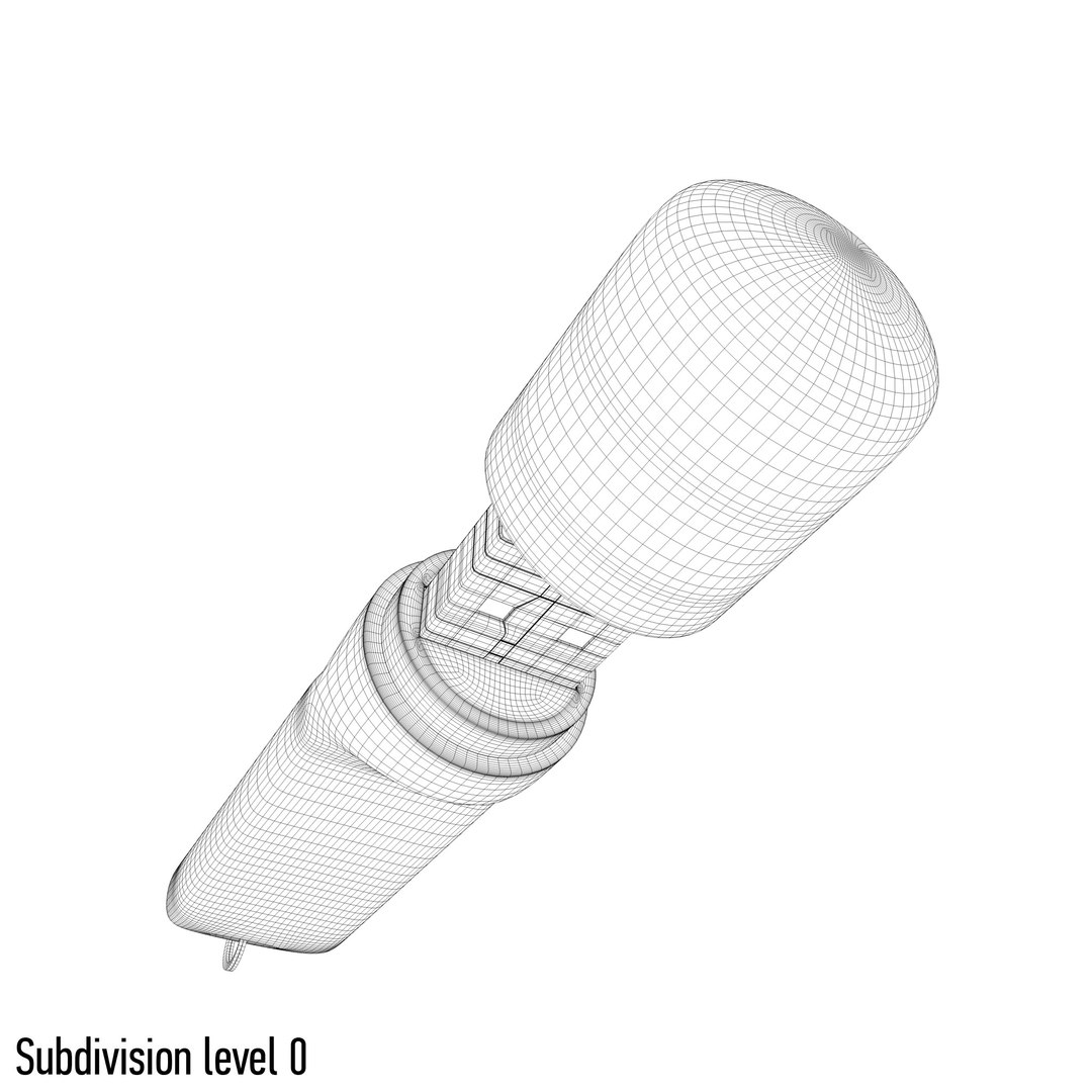 3d Model Of Usb Flash Drive