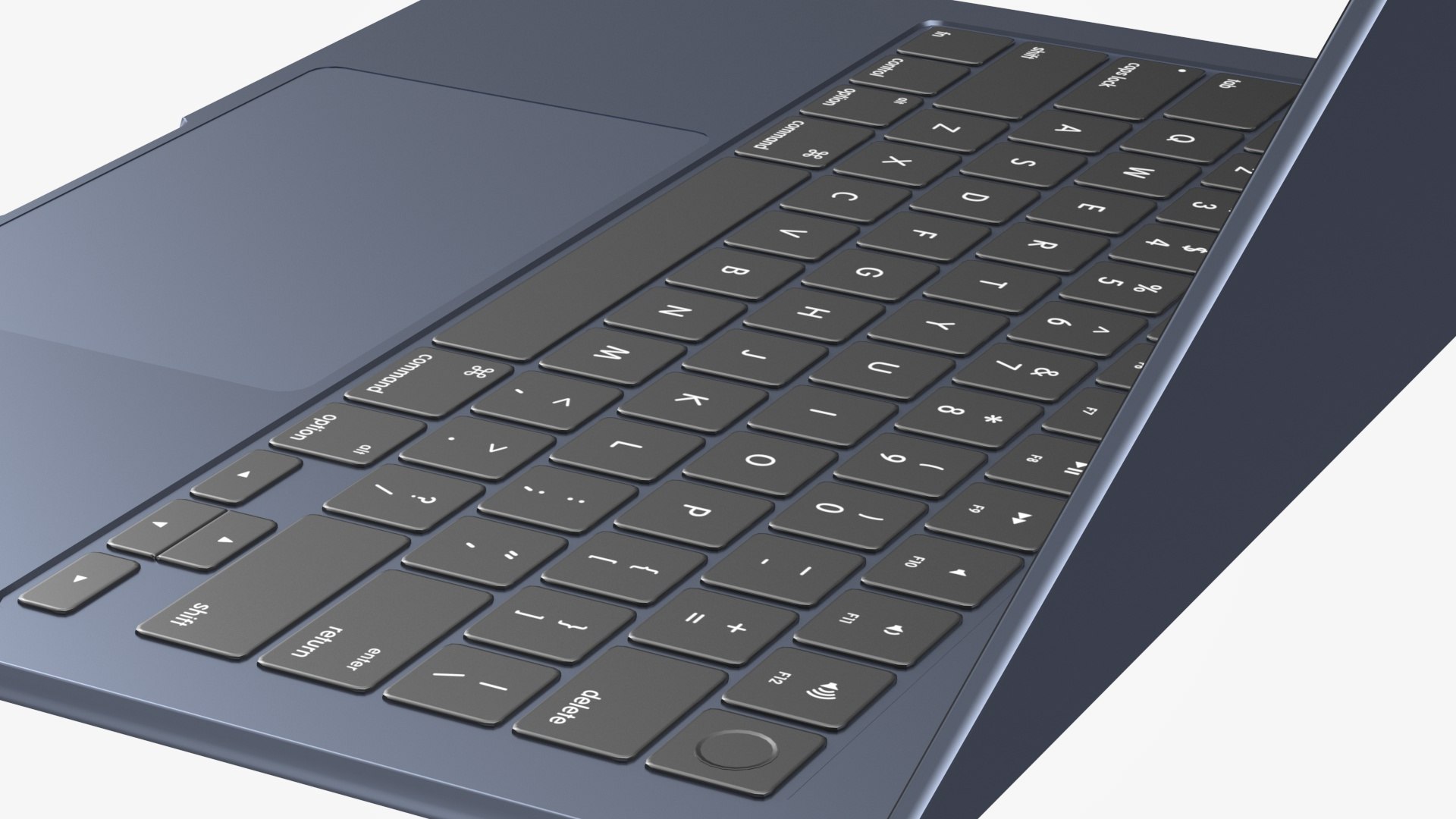 3D Apple MacBook Air M3 Midnight - TurboSquid 2200242