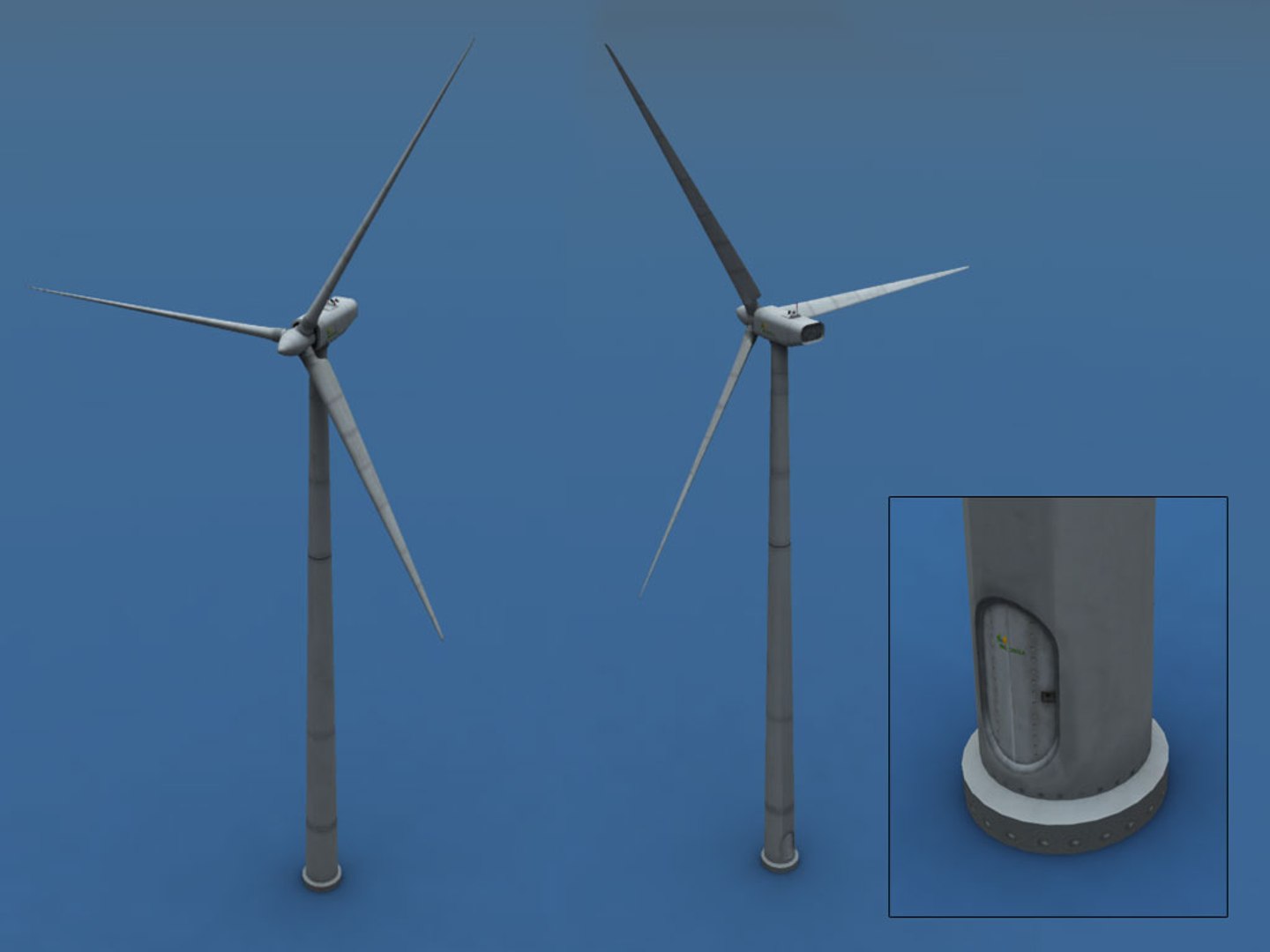 Wind Generators 3d 3ds