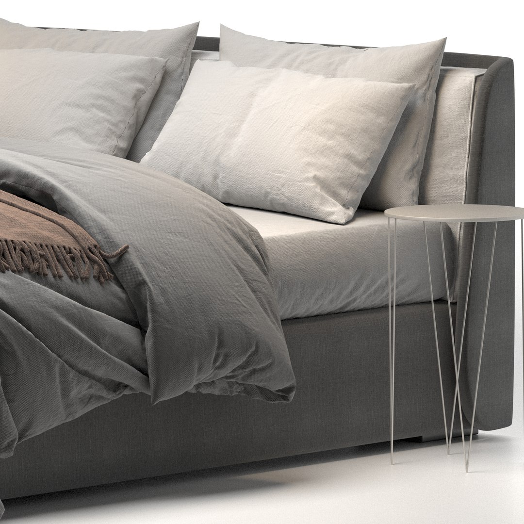 3D Model Kevin Felis Bed - TurboSquid 1723616