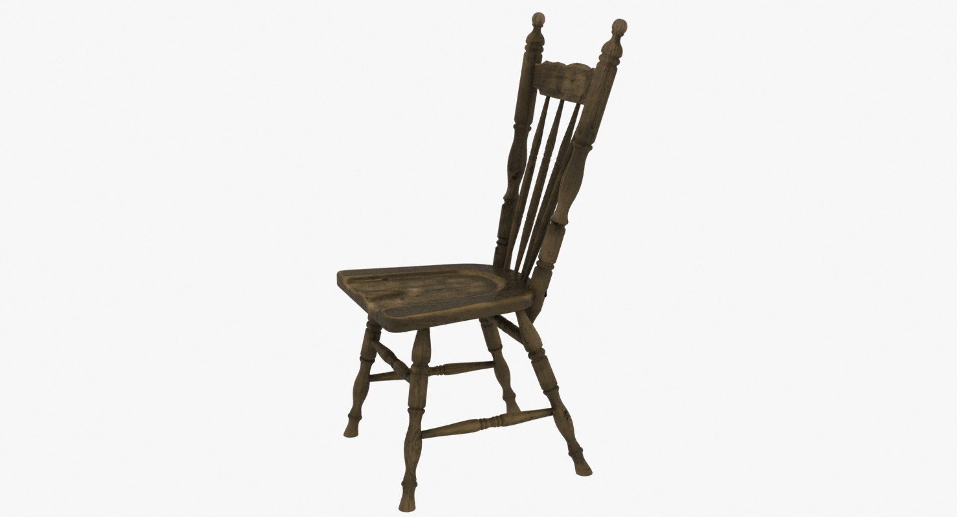 3D Chair Farmhouse Model - TurboSquid 1344573