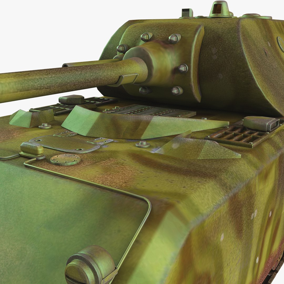 Tank Panzer Viii Maus 3d Model