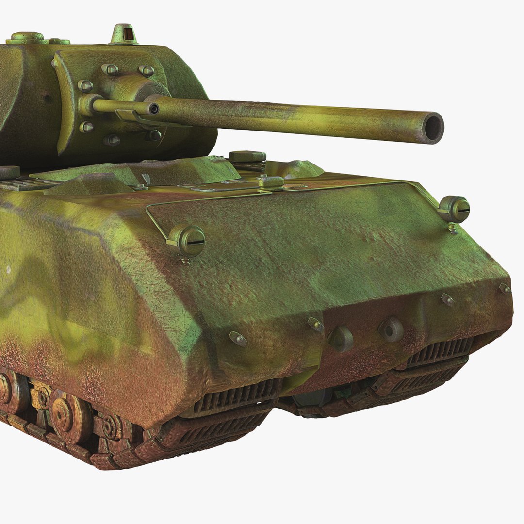 Tank Panzer Viii Maus 3d Model