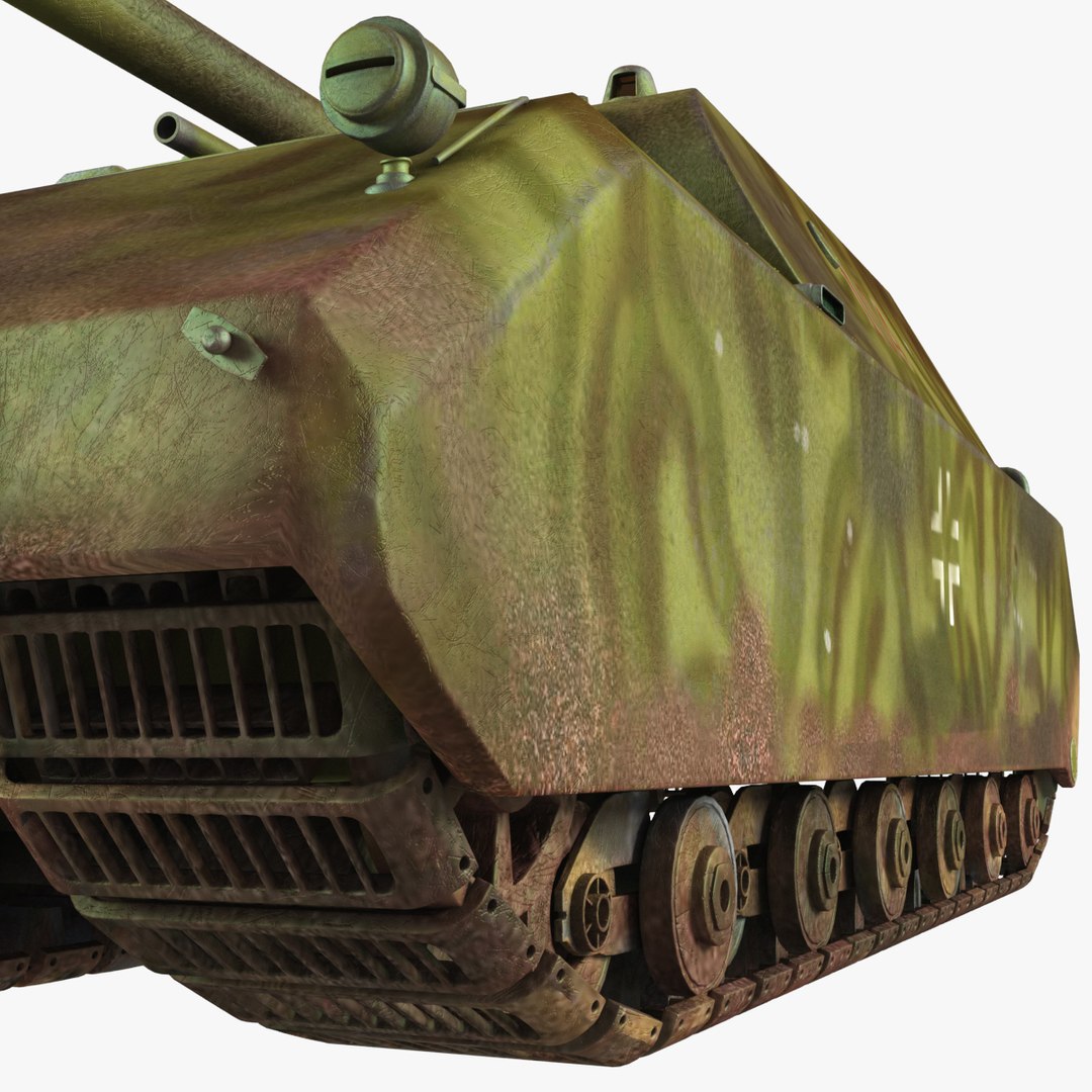 Tank Panzer Viii Maus 3d Model