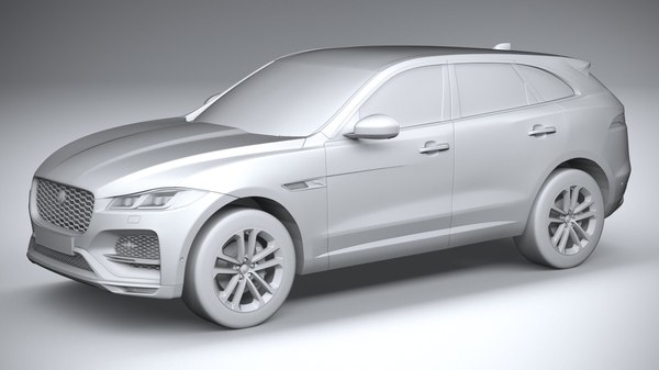 3D f-pace regular 2021 - TurboSquid 1630544